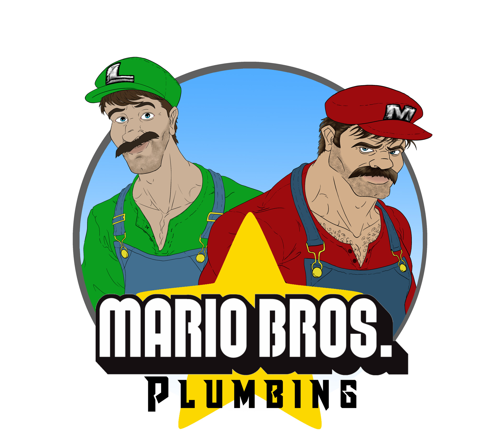 ArtStation - The Real Mario Bros Plumbing Co