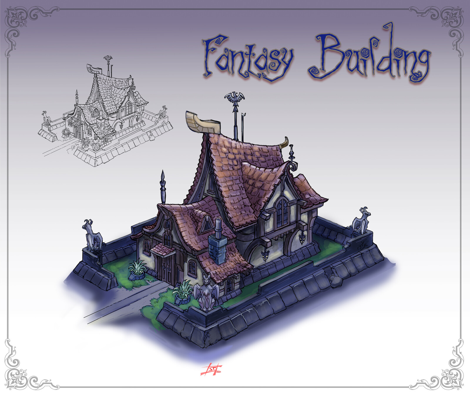 Berserkervalk209 - Fantasy Building