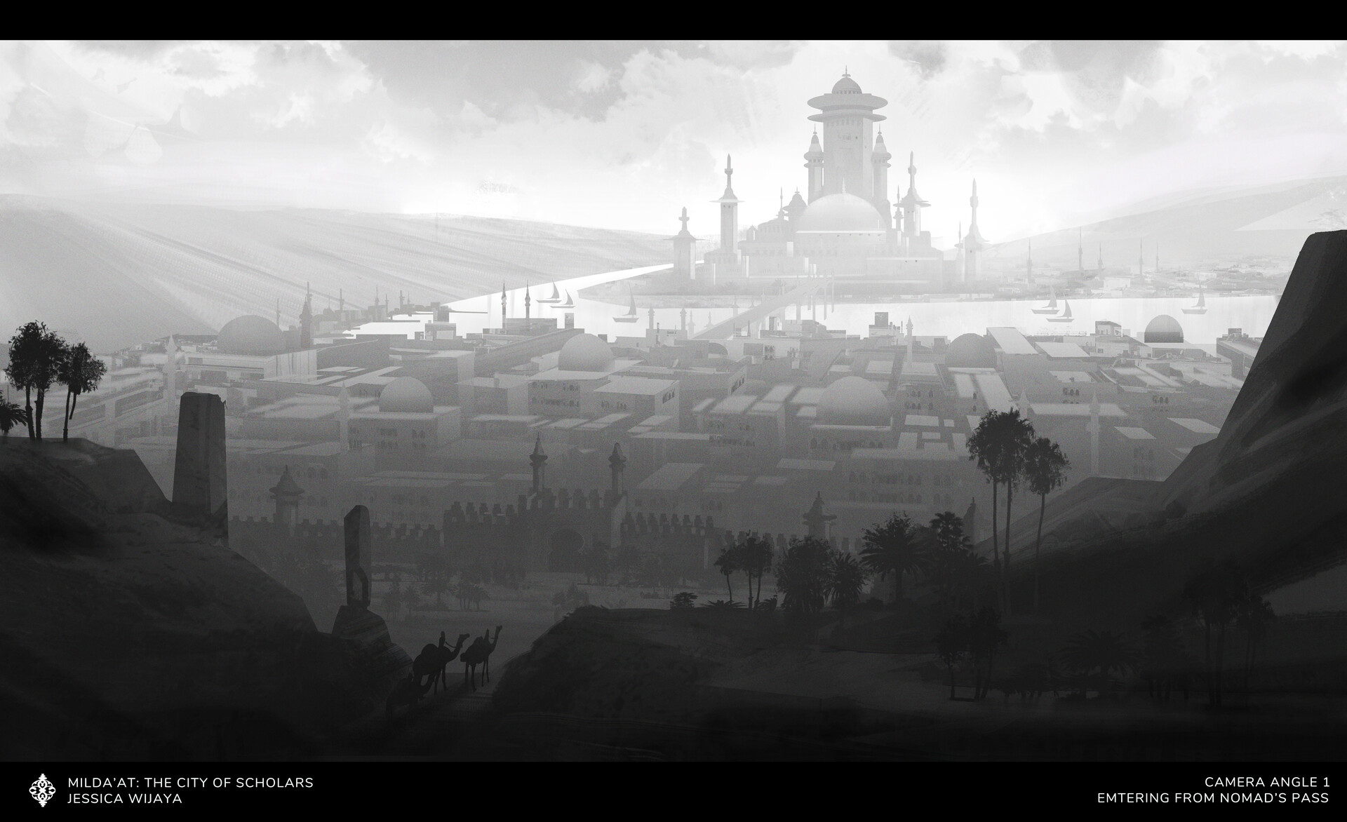 ArtStation - Milda'at: The City of Scholars