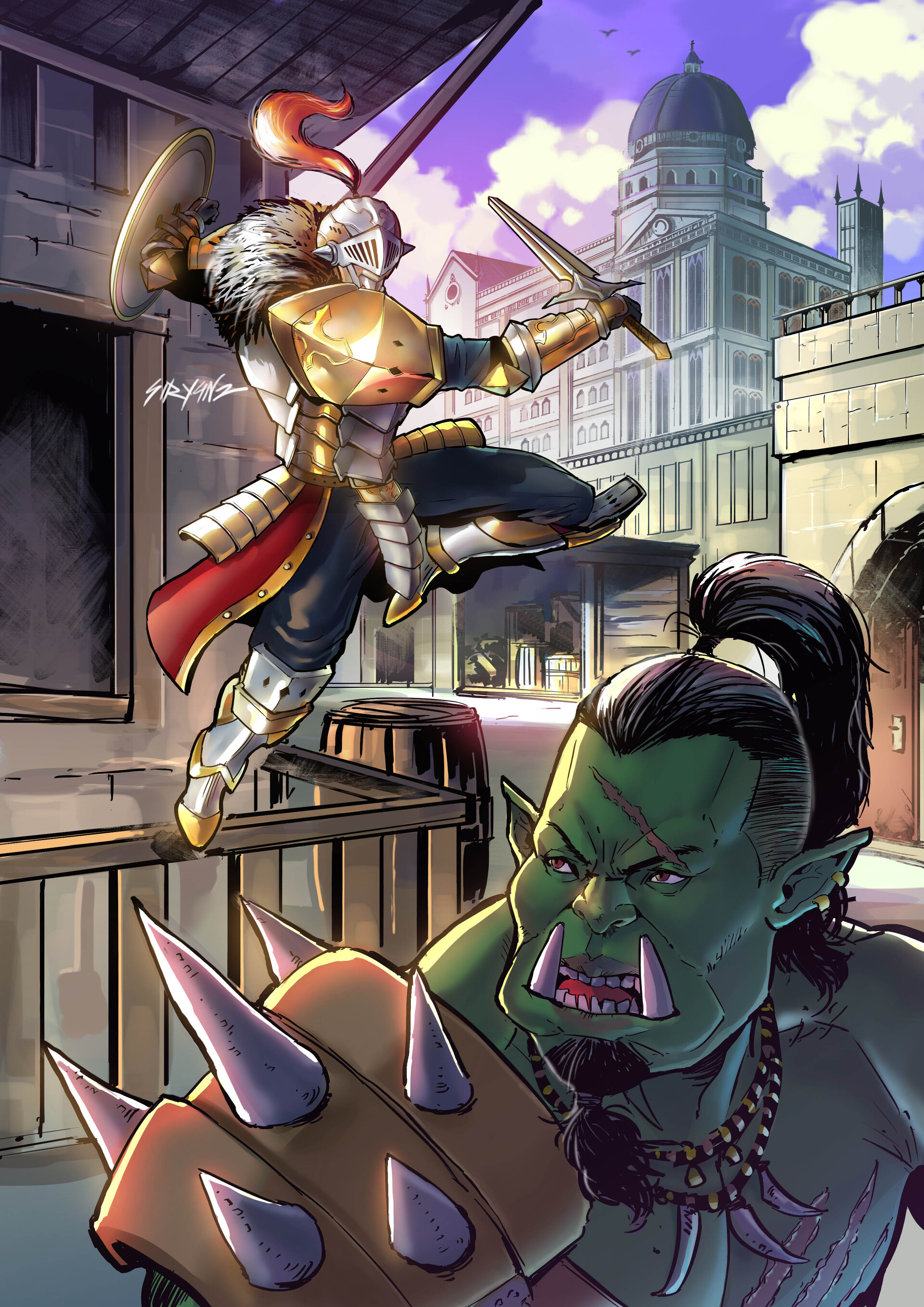 Febri Ferdian - comic book colorist