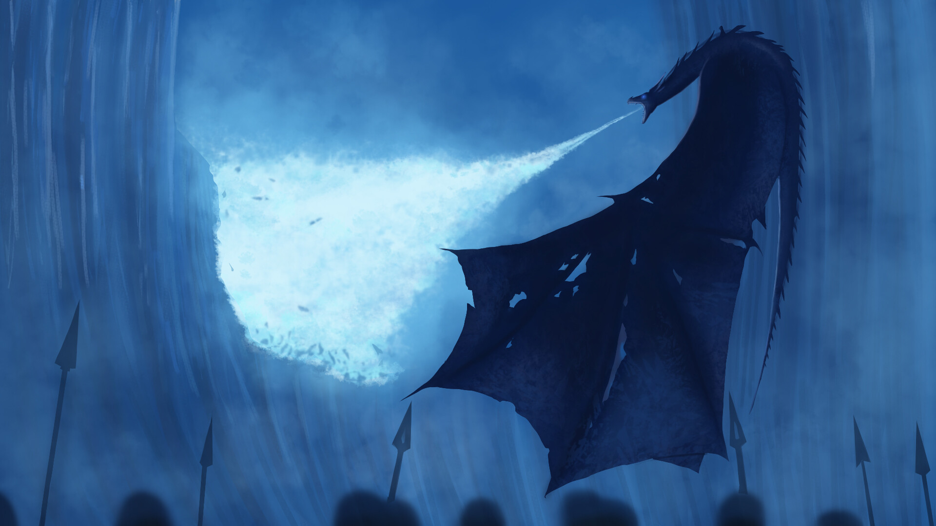 ArtStation - Destroy the ice wall