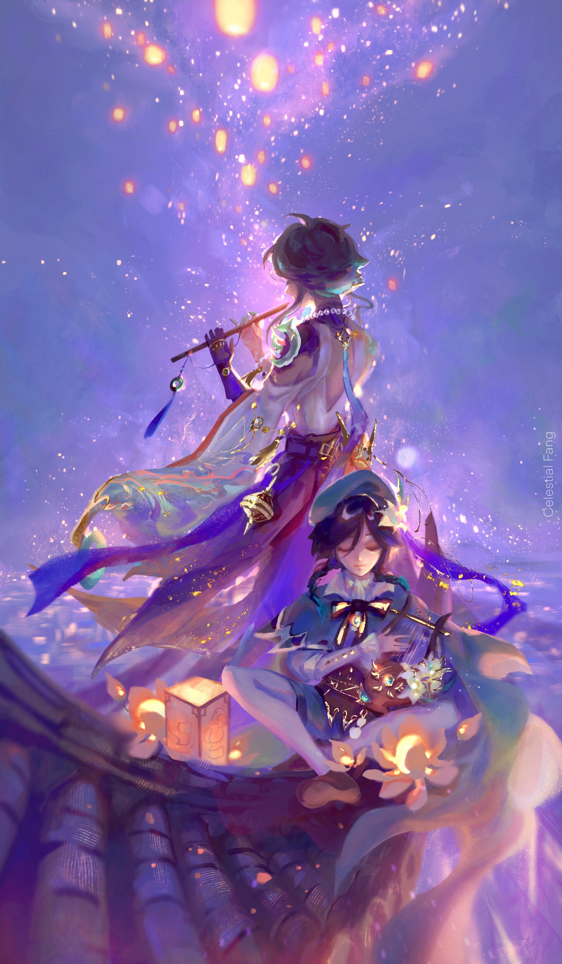 ArtStation - Our Lantern Night