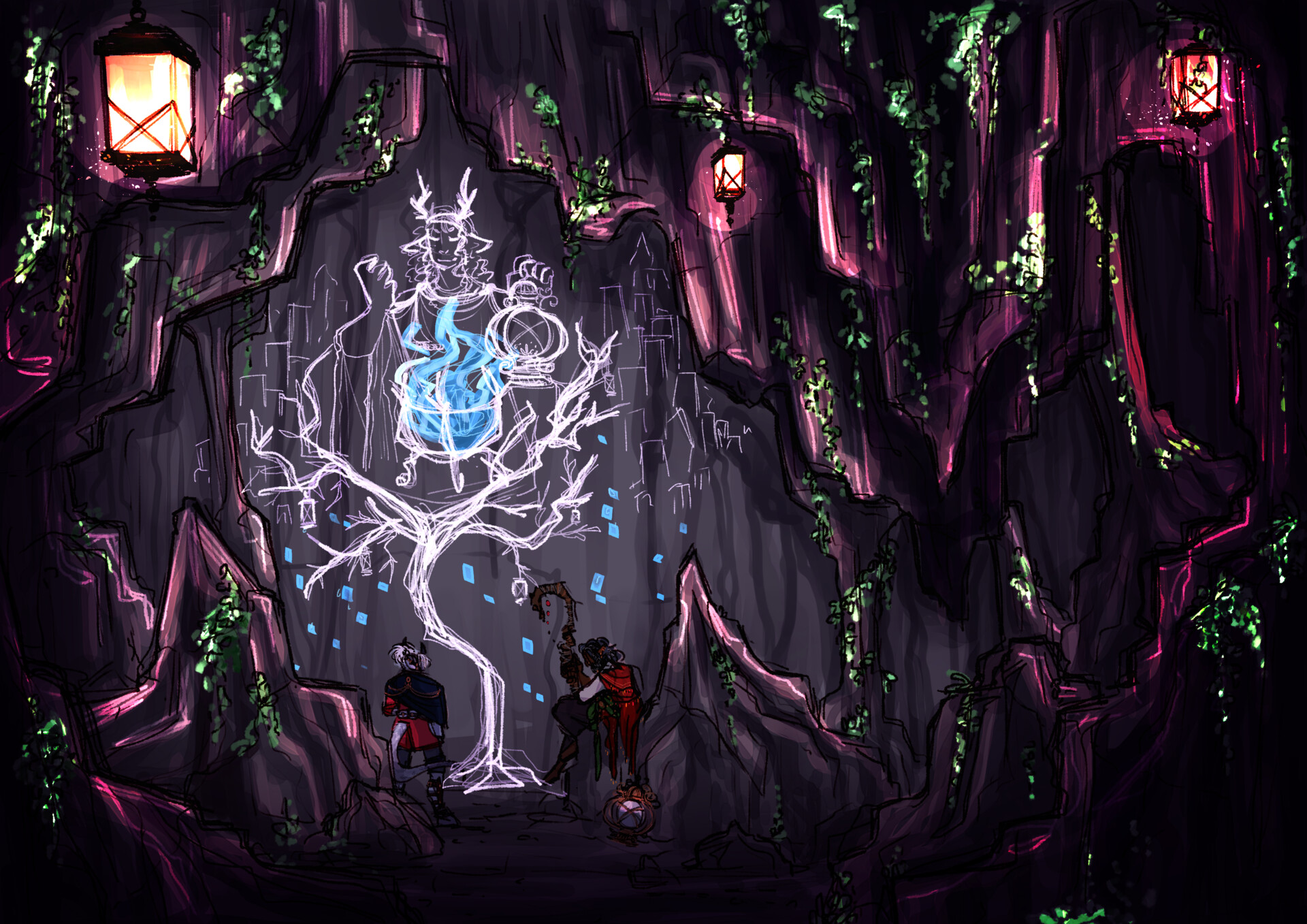 ArtStation - By Candlelight: Final Piece 1.