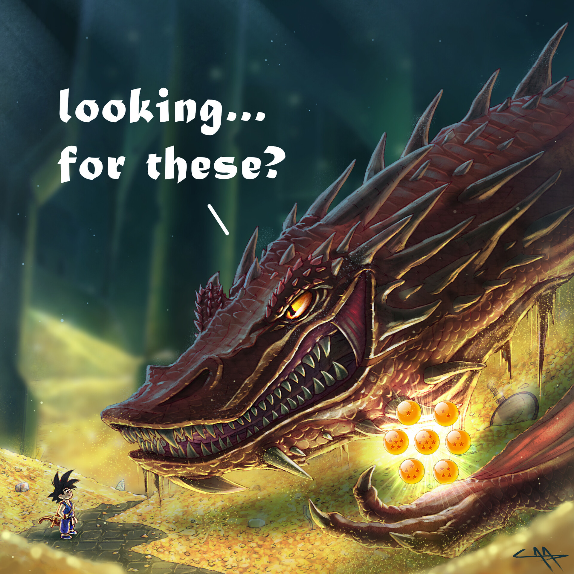 ArtStation - Dragon Hobbit Z