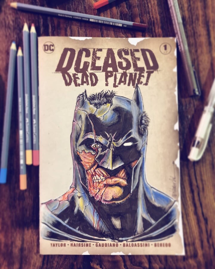 ArtStation - DCEased Dead Planet Blank Cover