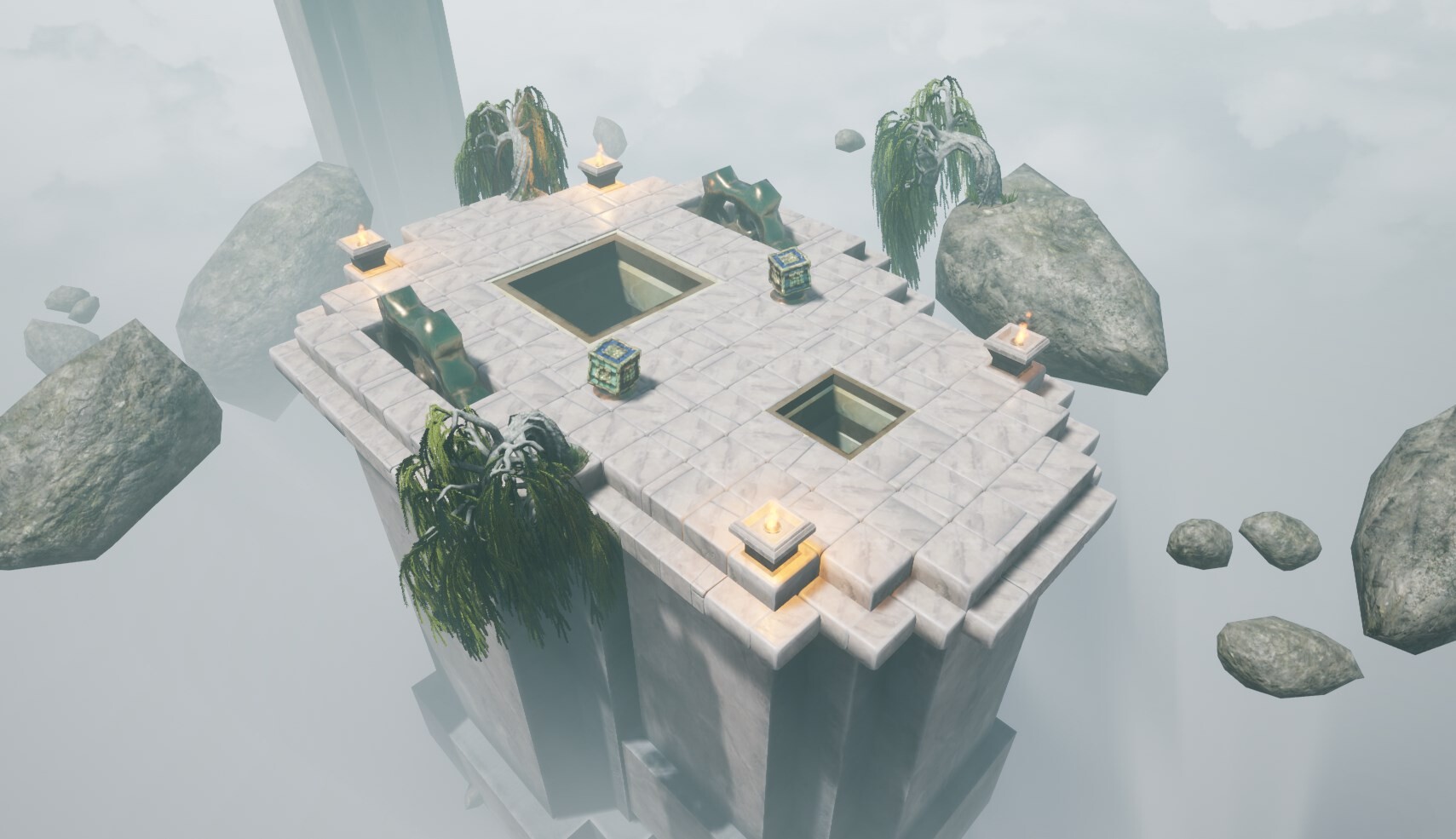 ArtStation - Floating Tutorial Map