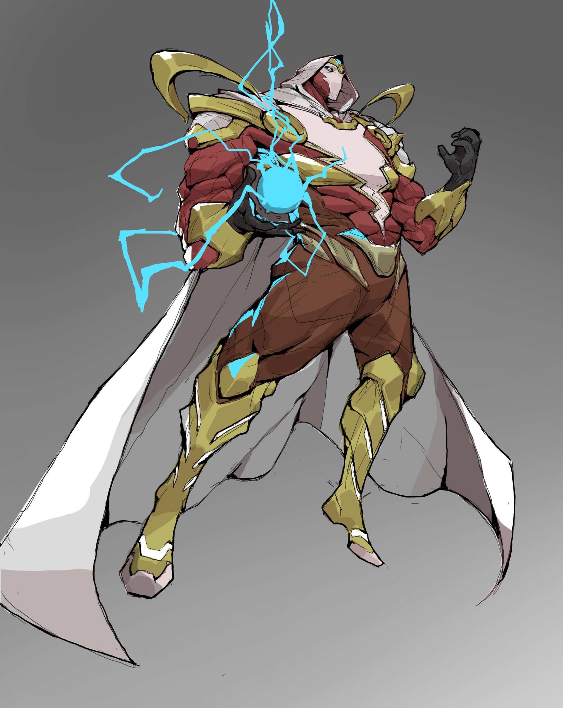 ArtStation - DC Heroes x Neo Elemental Hero (Yugi Oh)