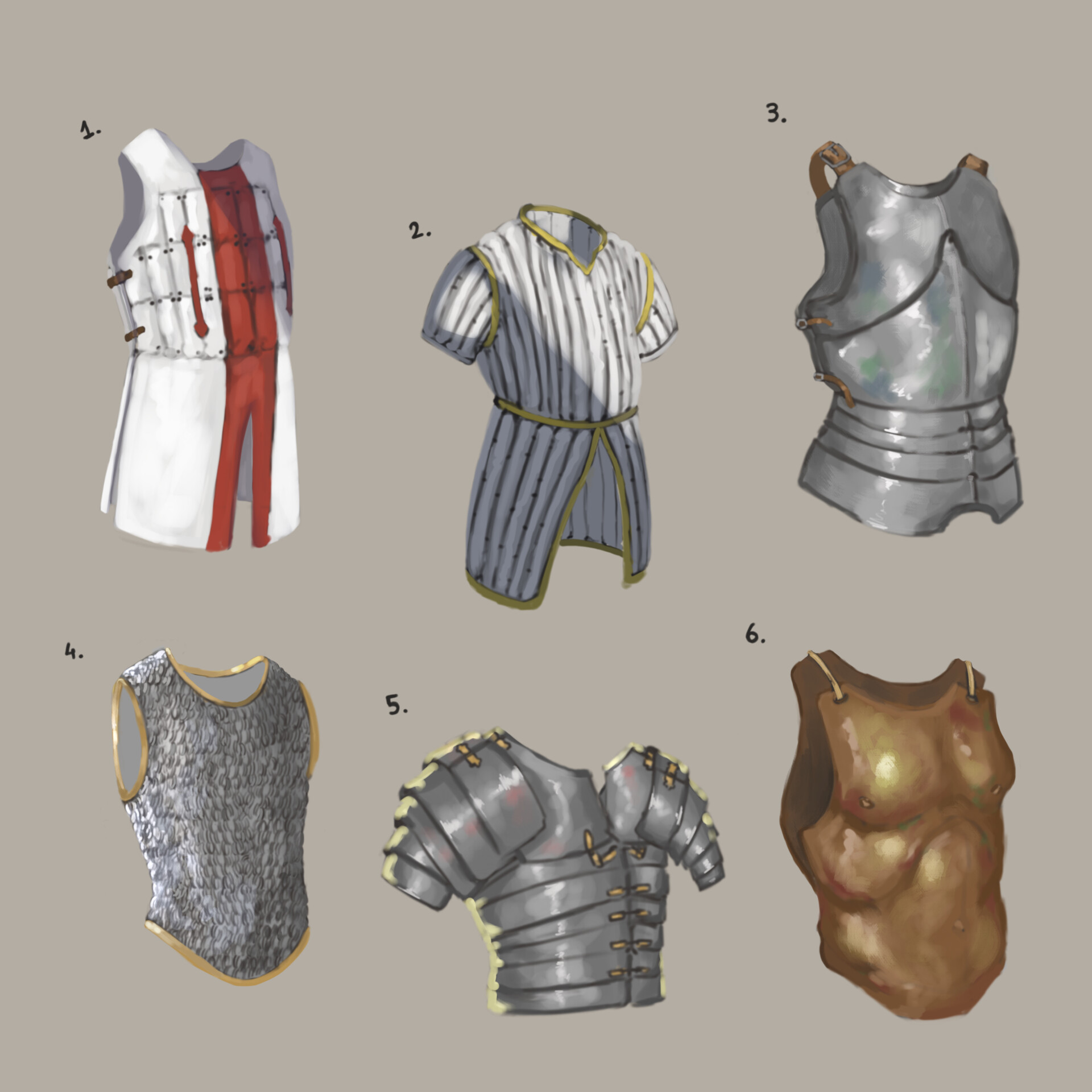 ArtStation - Armor & Material Studies