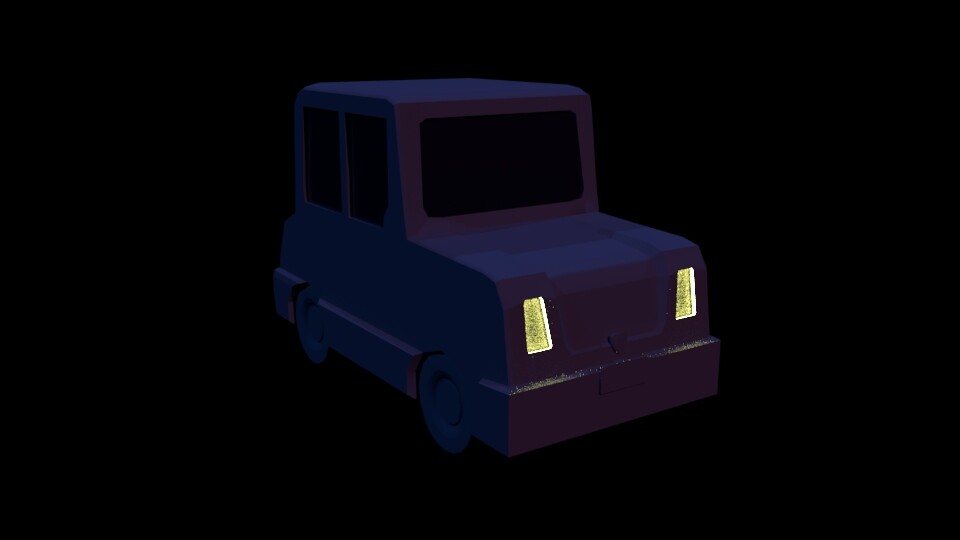 ArtStation - Render Car Cartoon