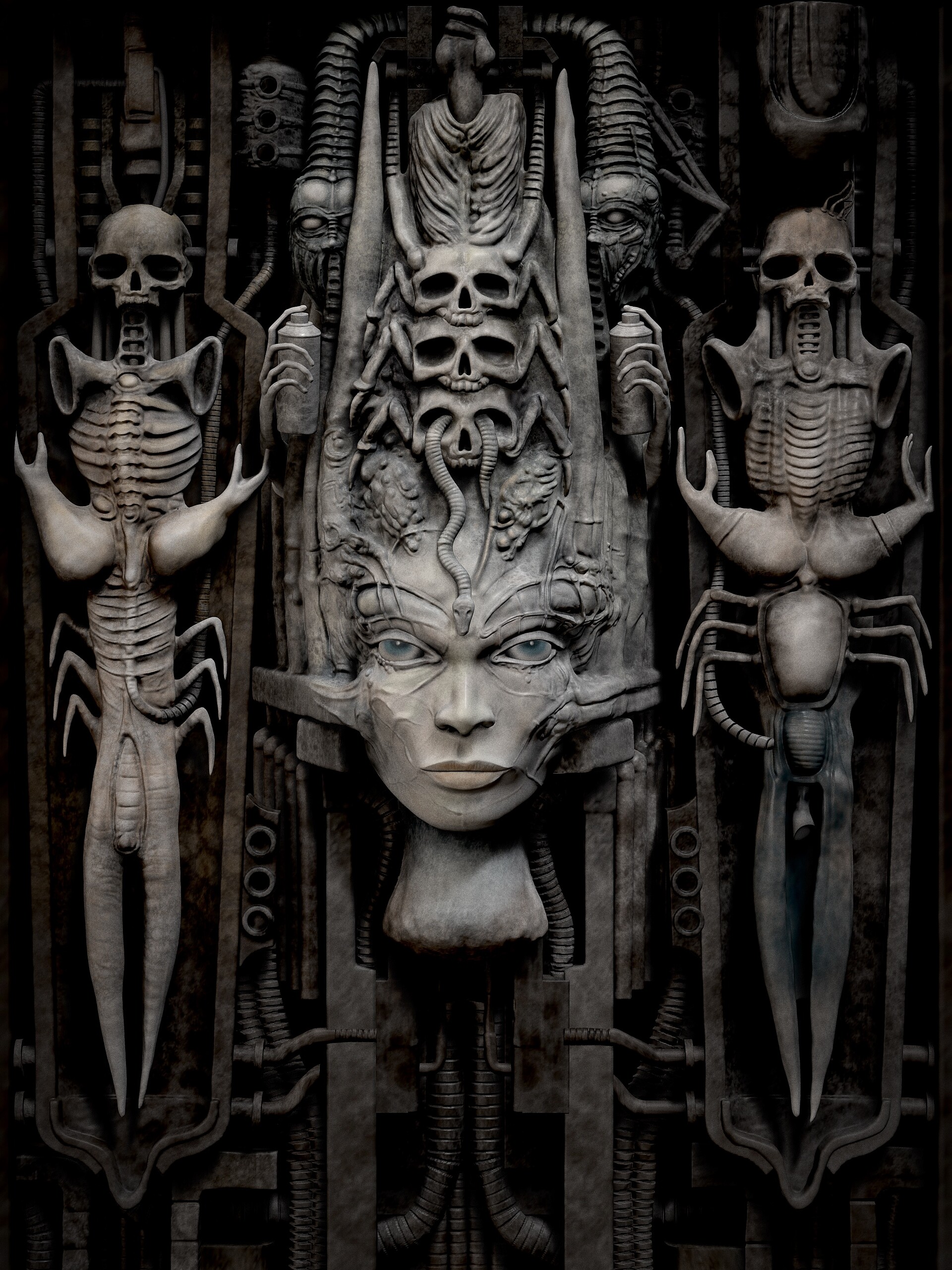 Artstation Tribute To Hr Giger