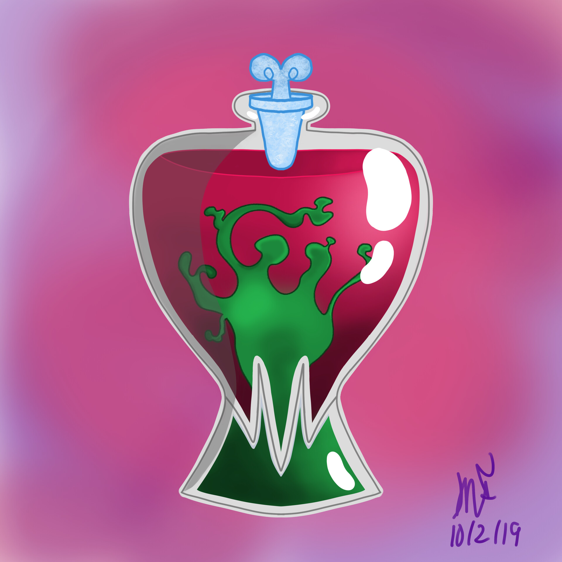 ArtStation - Candied Apple Potion