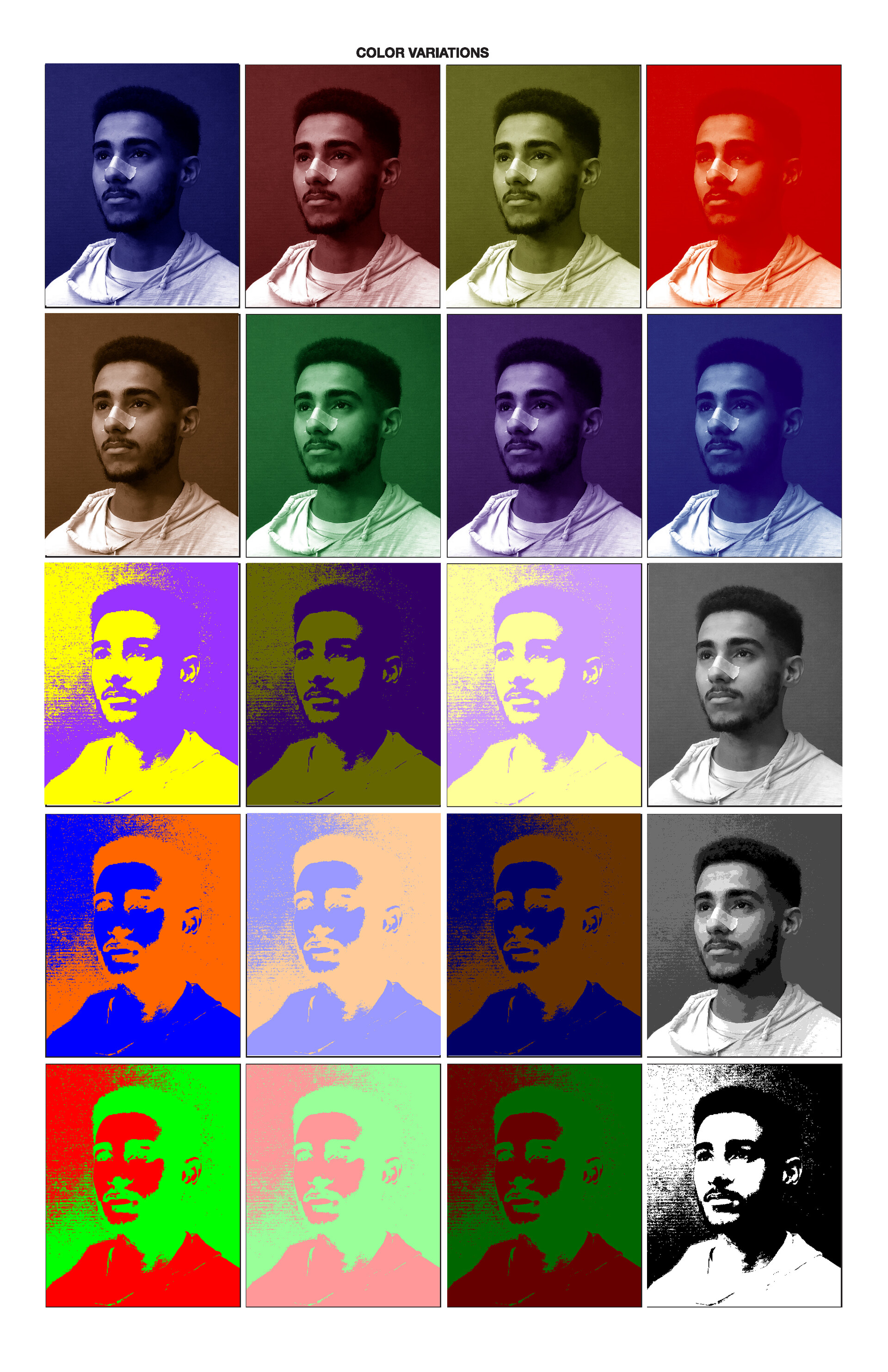 ArtStation - Color Variation Collage