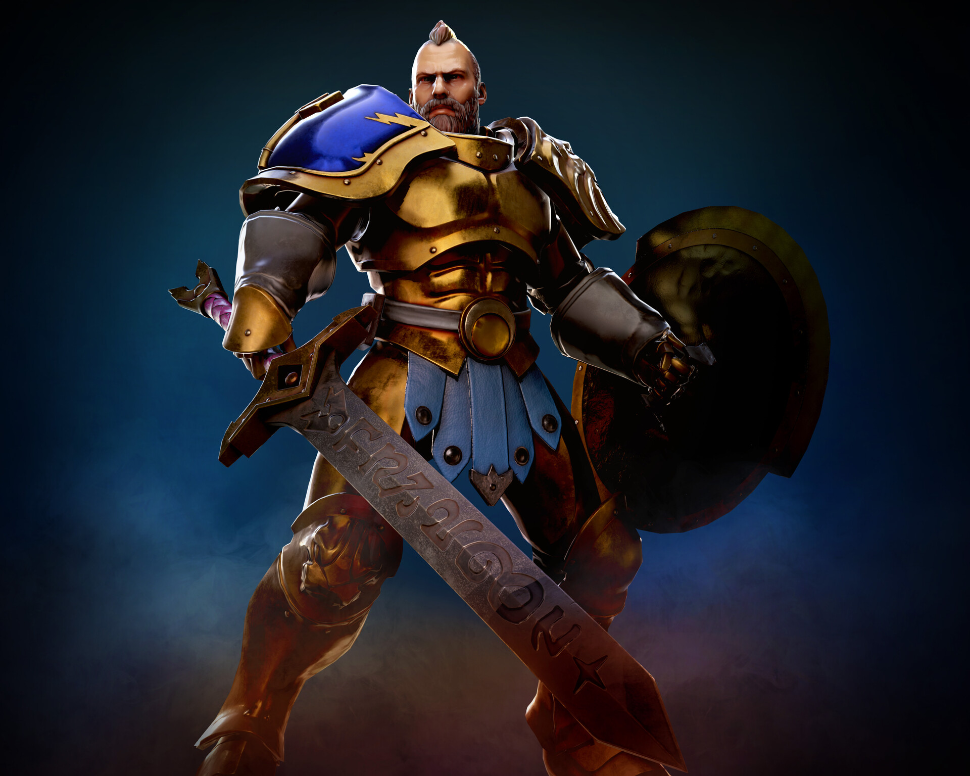 Liam Cullen - Knight Questor - Warhammer Quest: Silver Tower