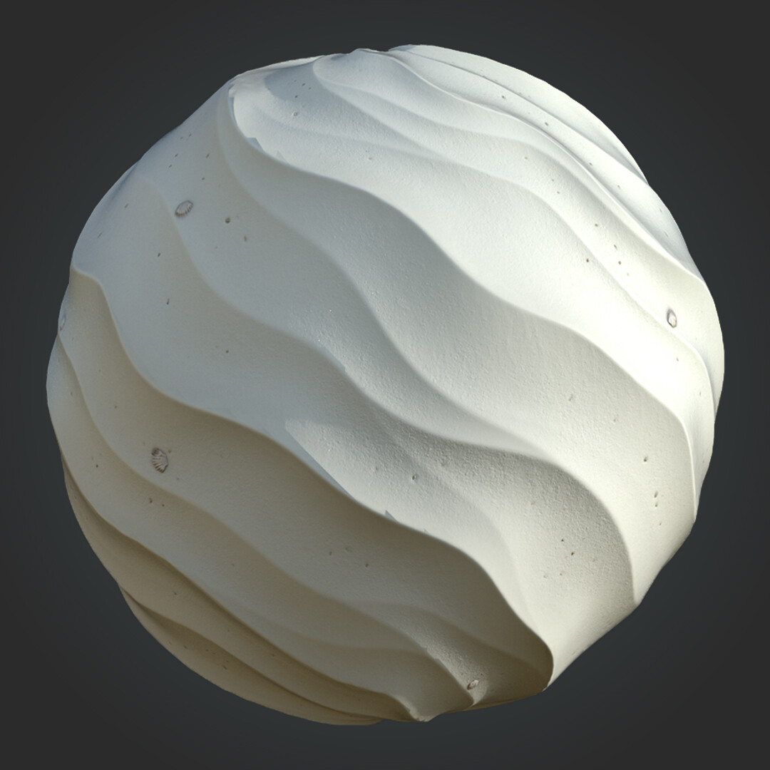 ArtStation - Beach White Sand