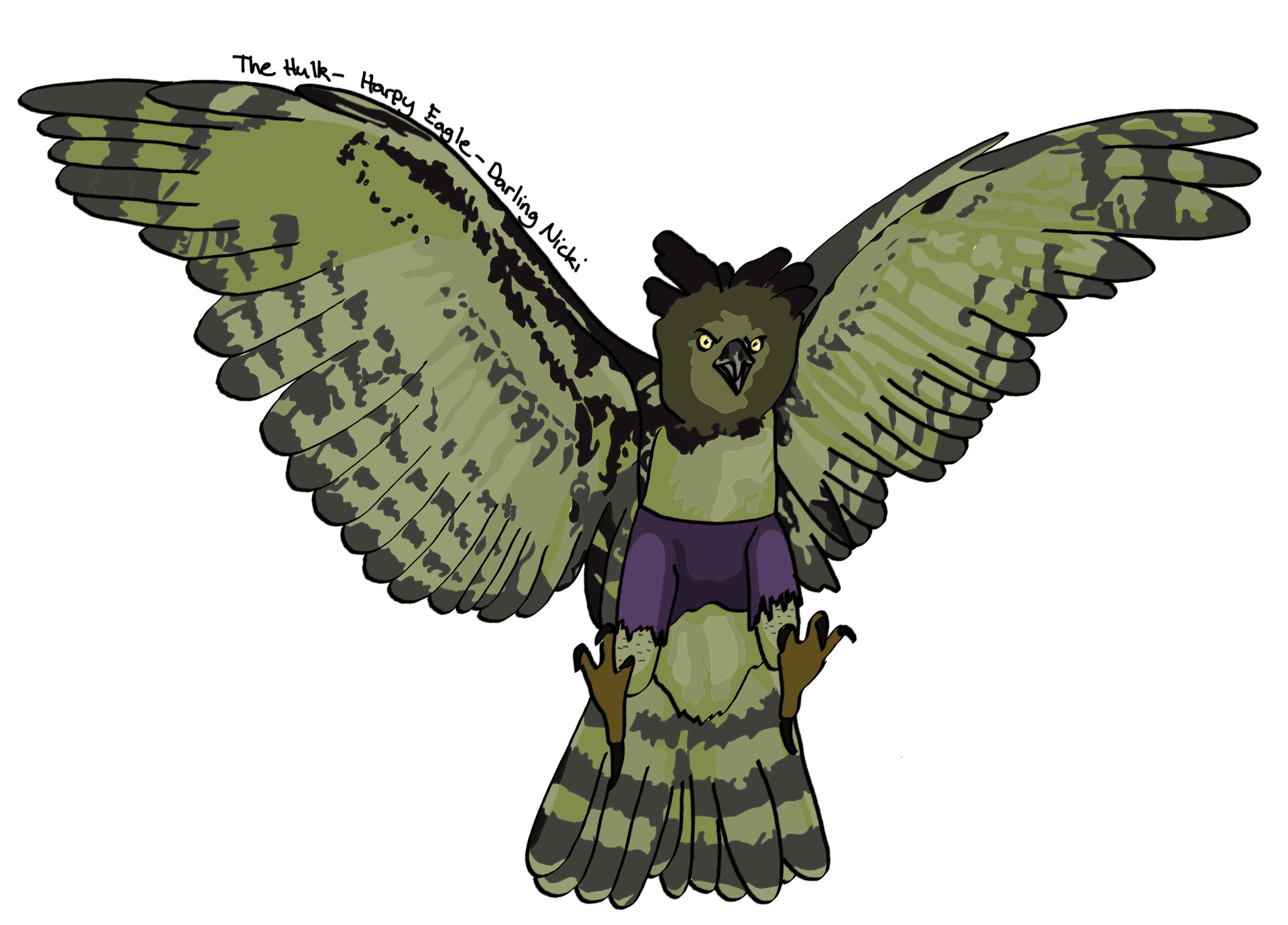 ArtStation - Avengebirds - Hulk