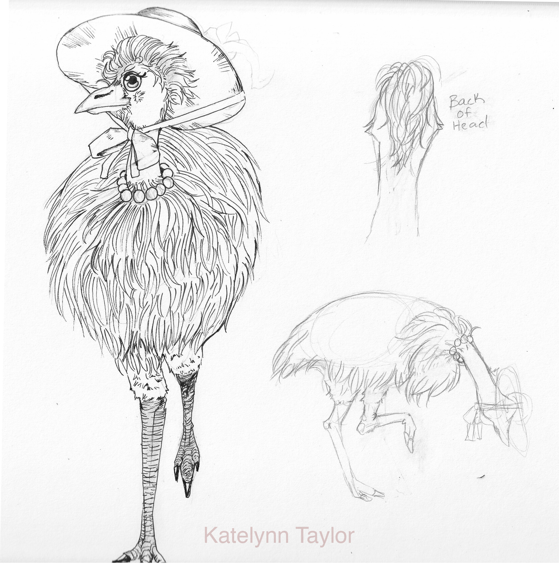 ArtStation - Cartoon Emu Concepts