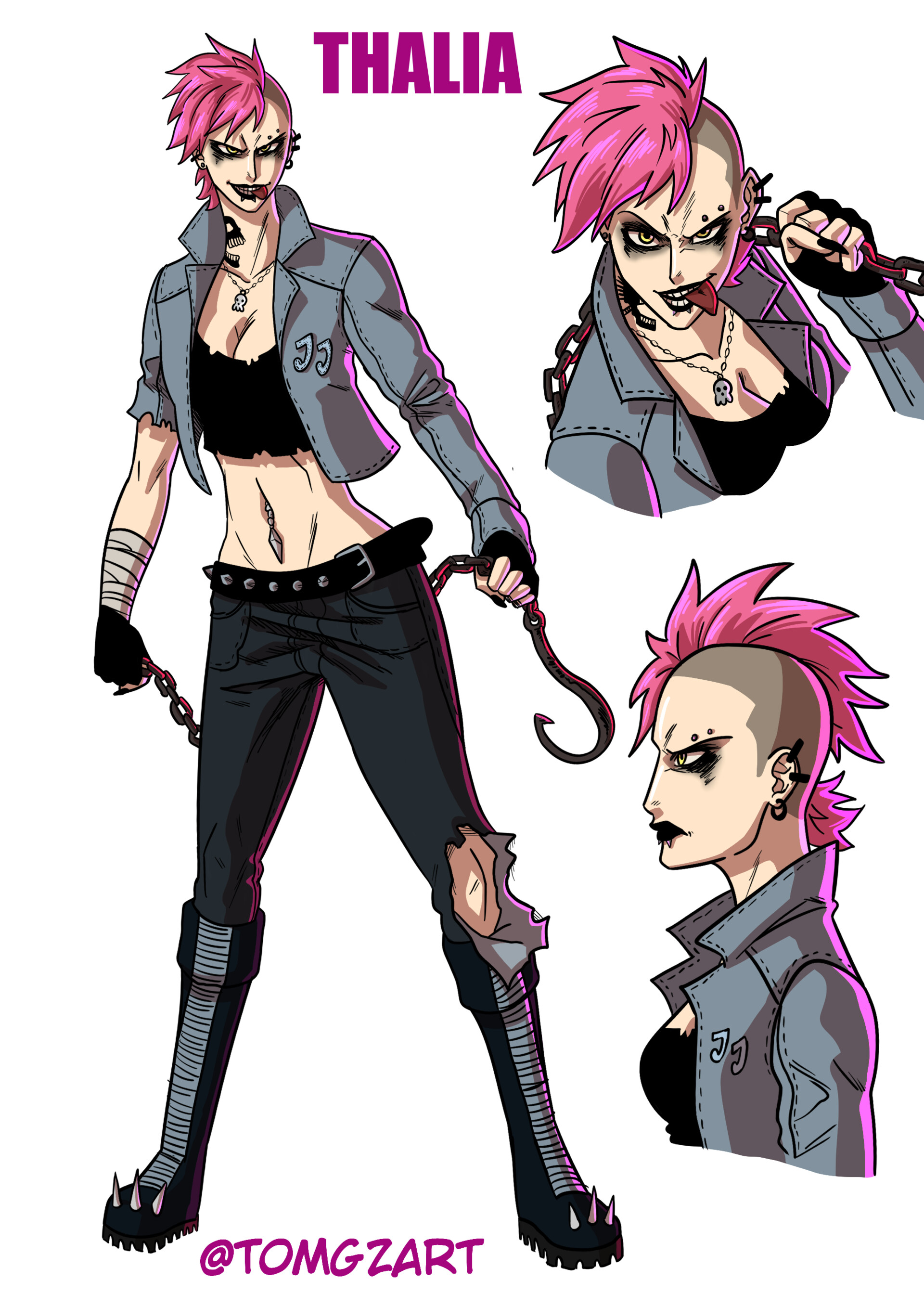 ArtStation - Character Design #1: Thalia