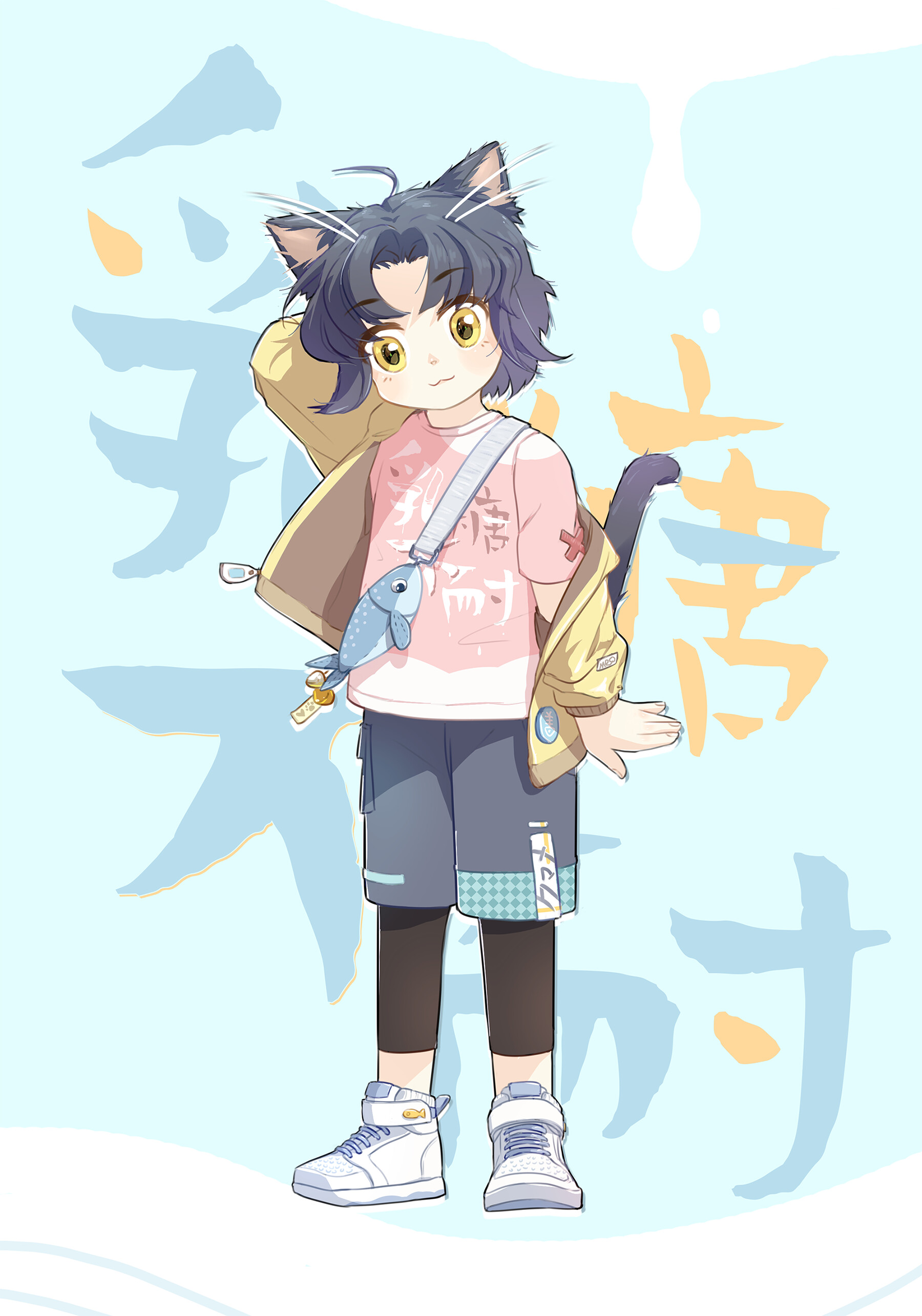 ArtStation - milk cat