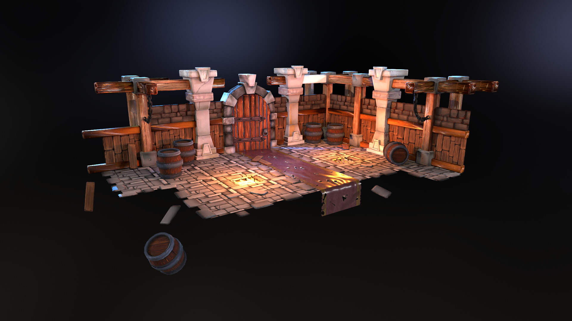 ArtStation - stylize cave