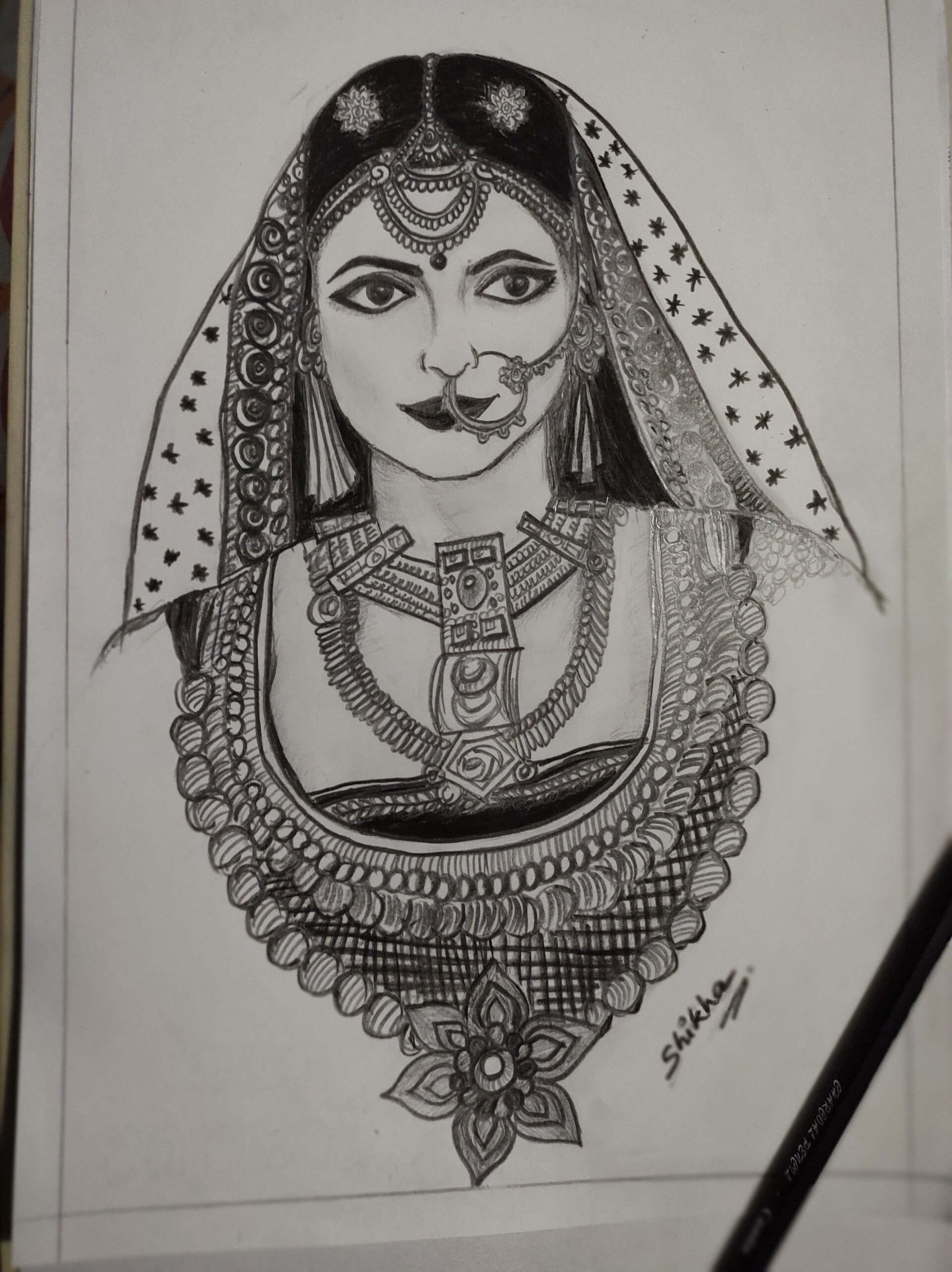 ArtStation - Indian Women beauty in it's culture