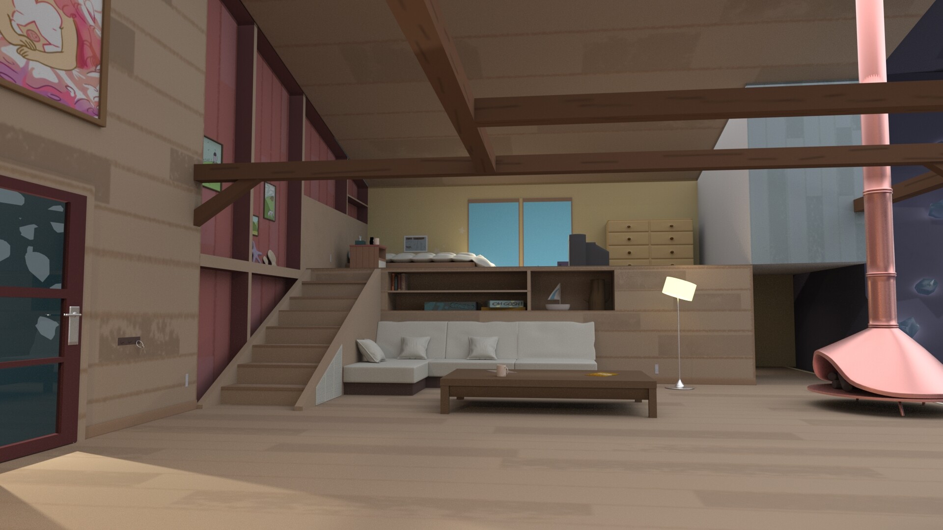 ArtStation - steven universe's house