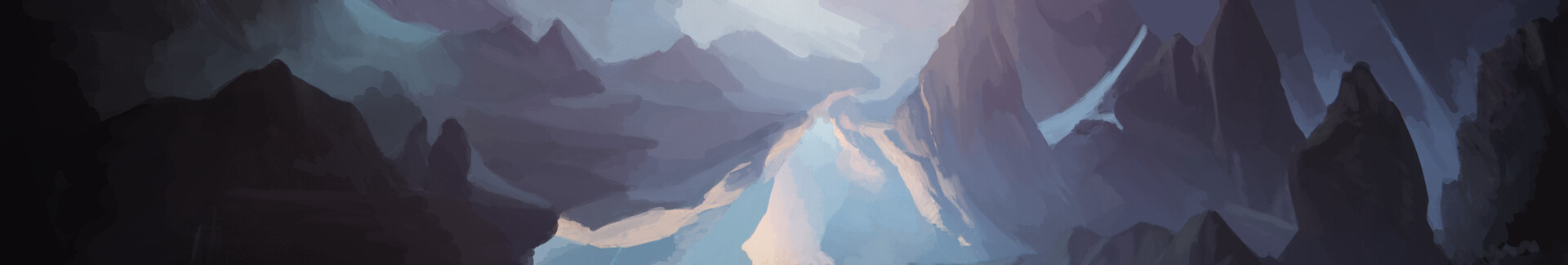 ArtStation - Mountains Study(?)