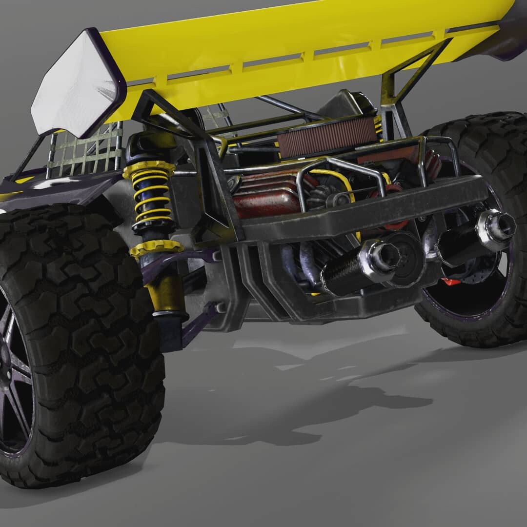 ArtStation - Game ready Buggy