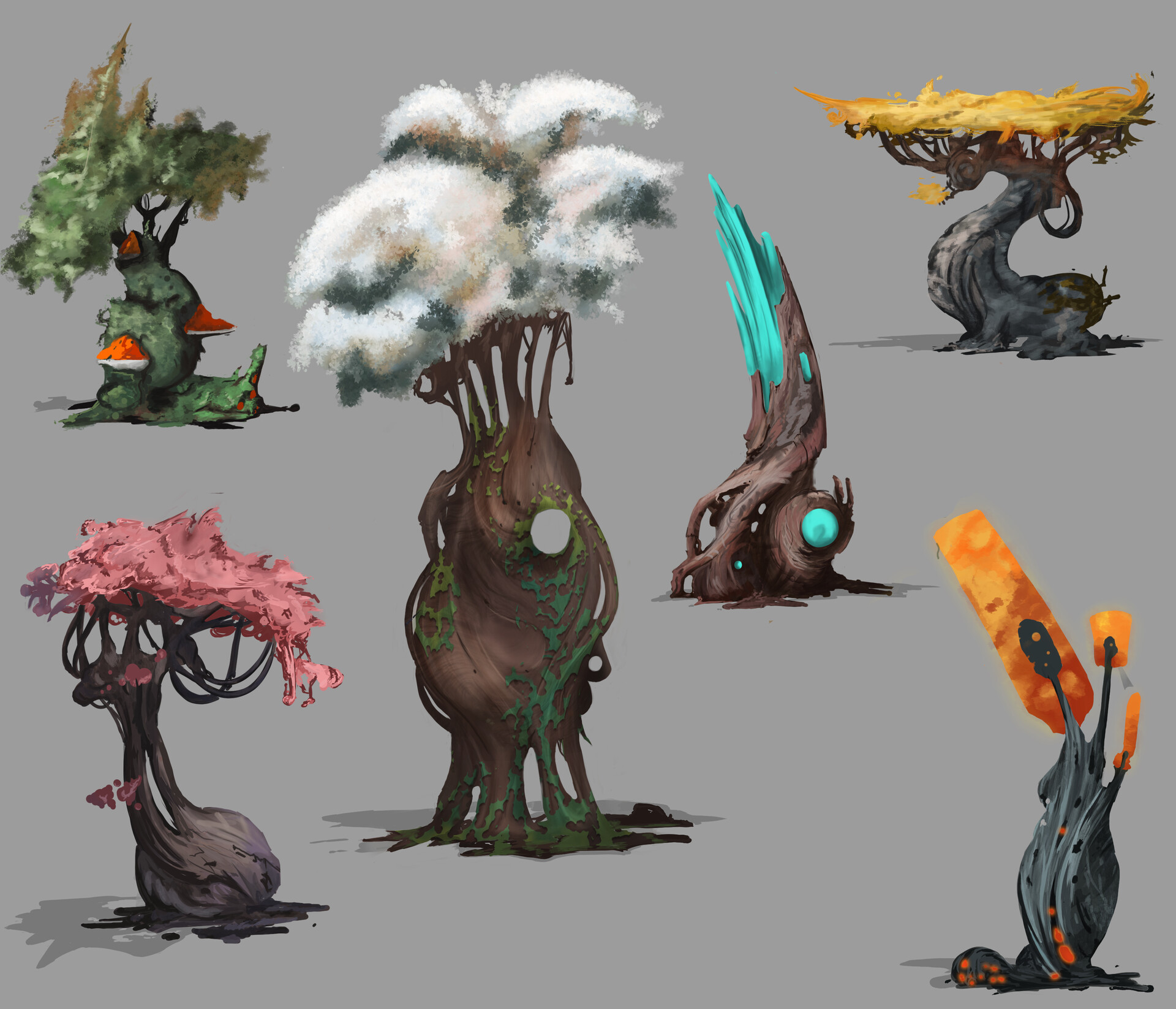 ArtStation - Trees