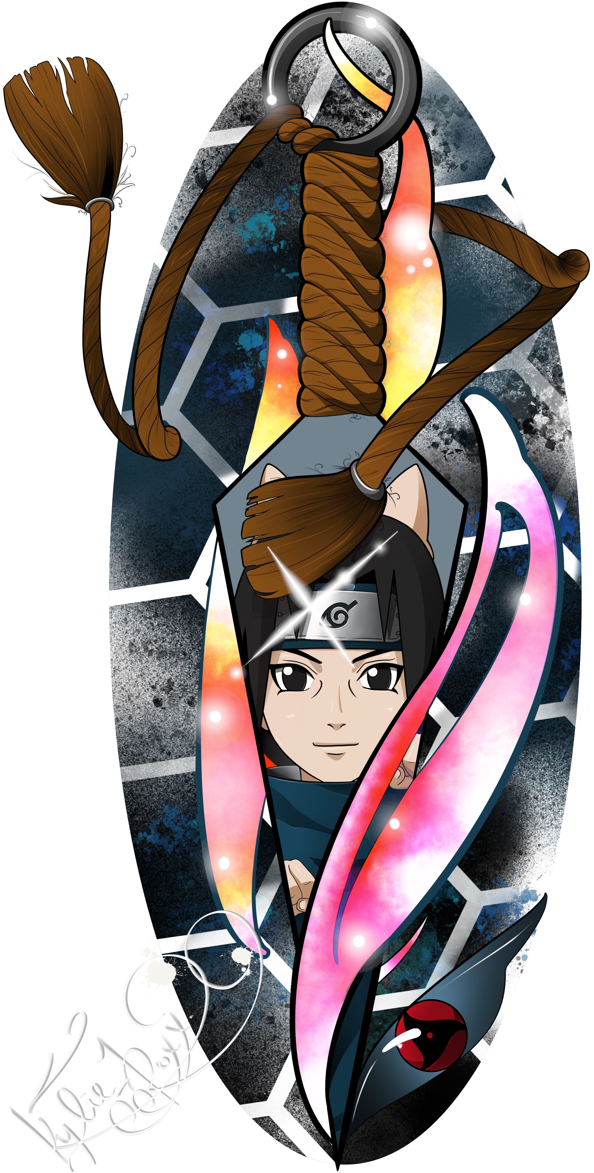 ArtStation - Uchiha itachi kid