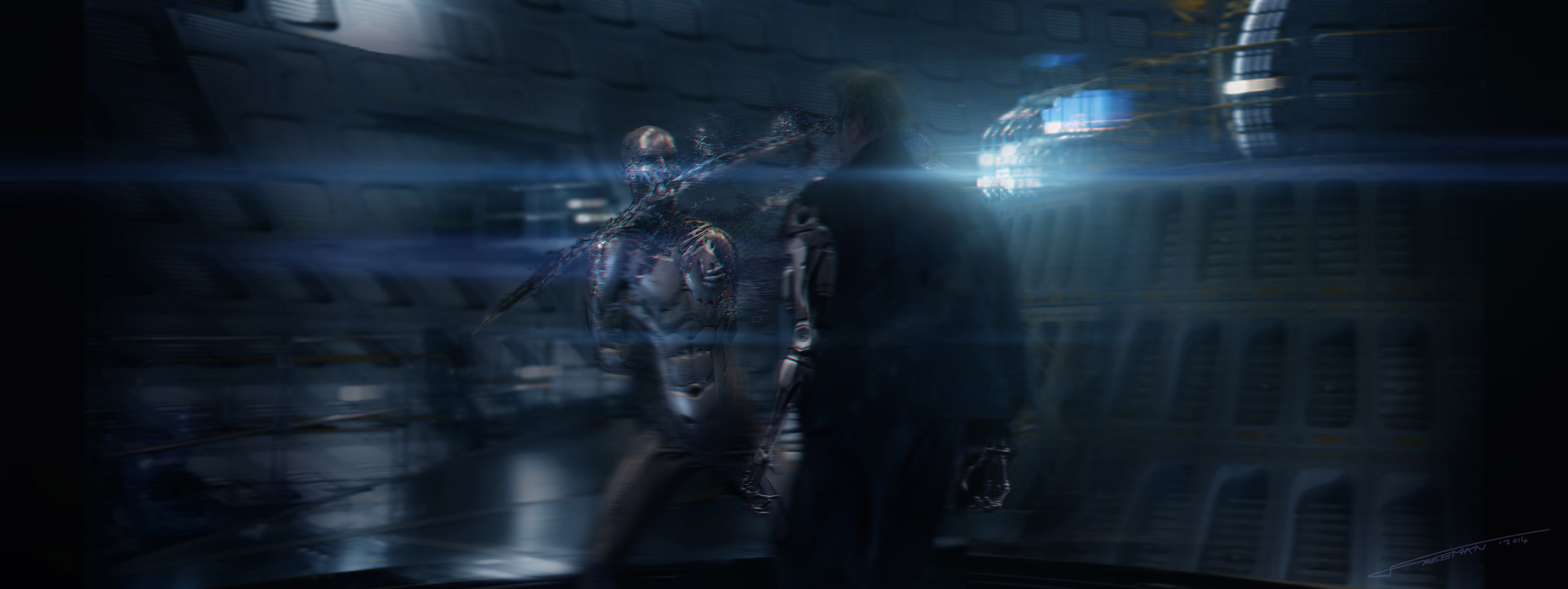 David Freeman - Terminator Genisys - Phasing Strike Sequence