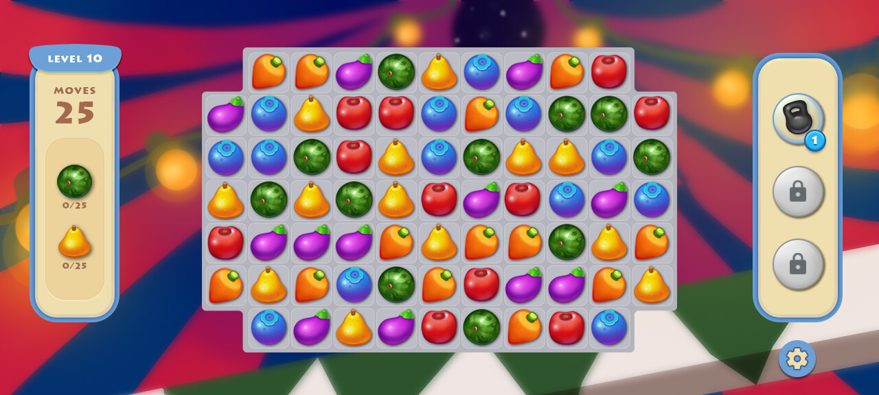 ArtStation - Circus game ui