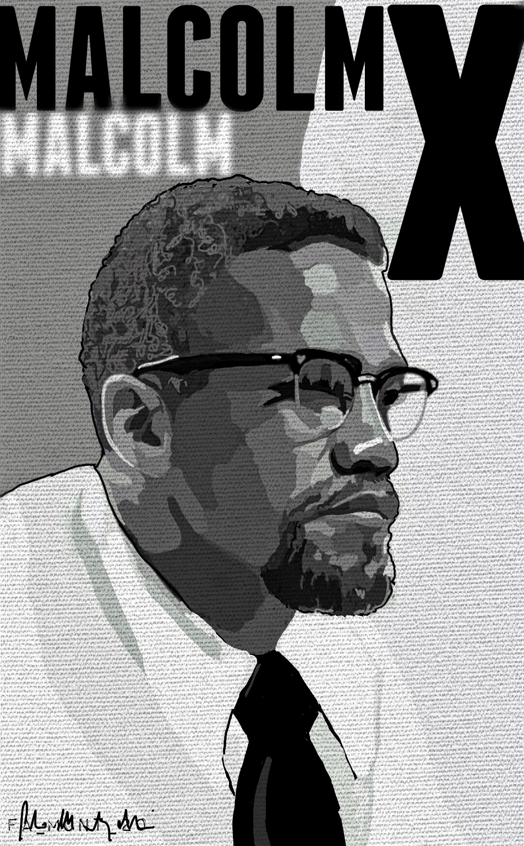 ArtStation - Malcolm X