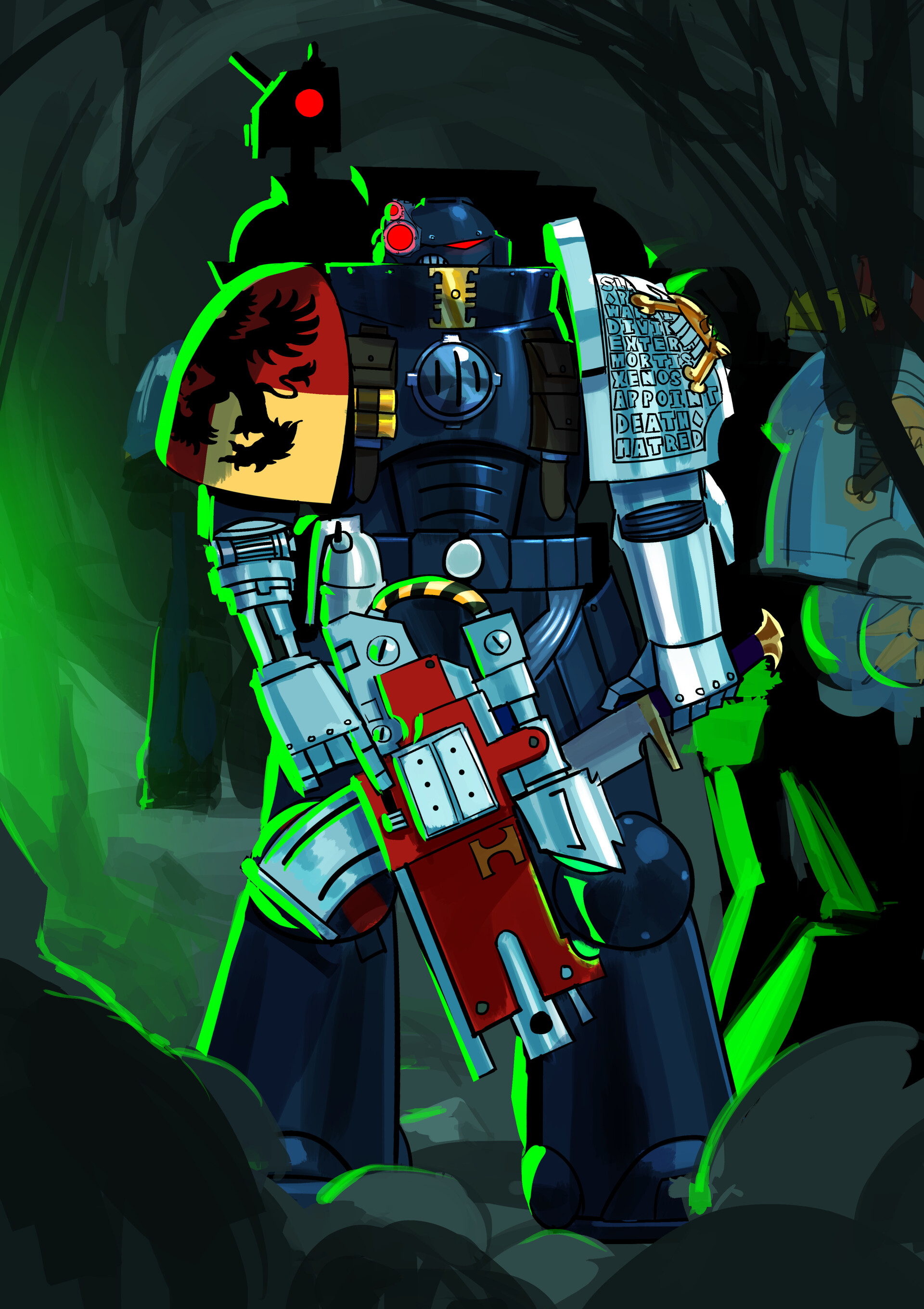 ArtStation - howling griffon (deathwatch)