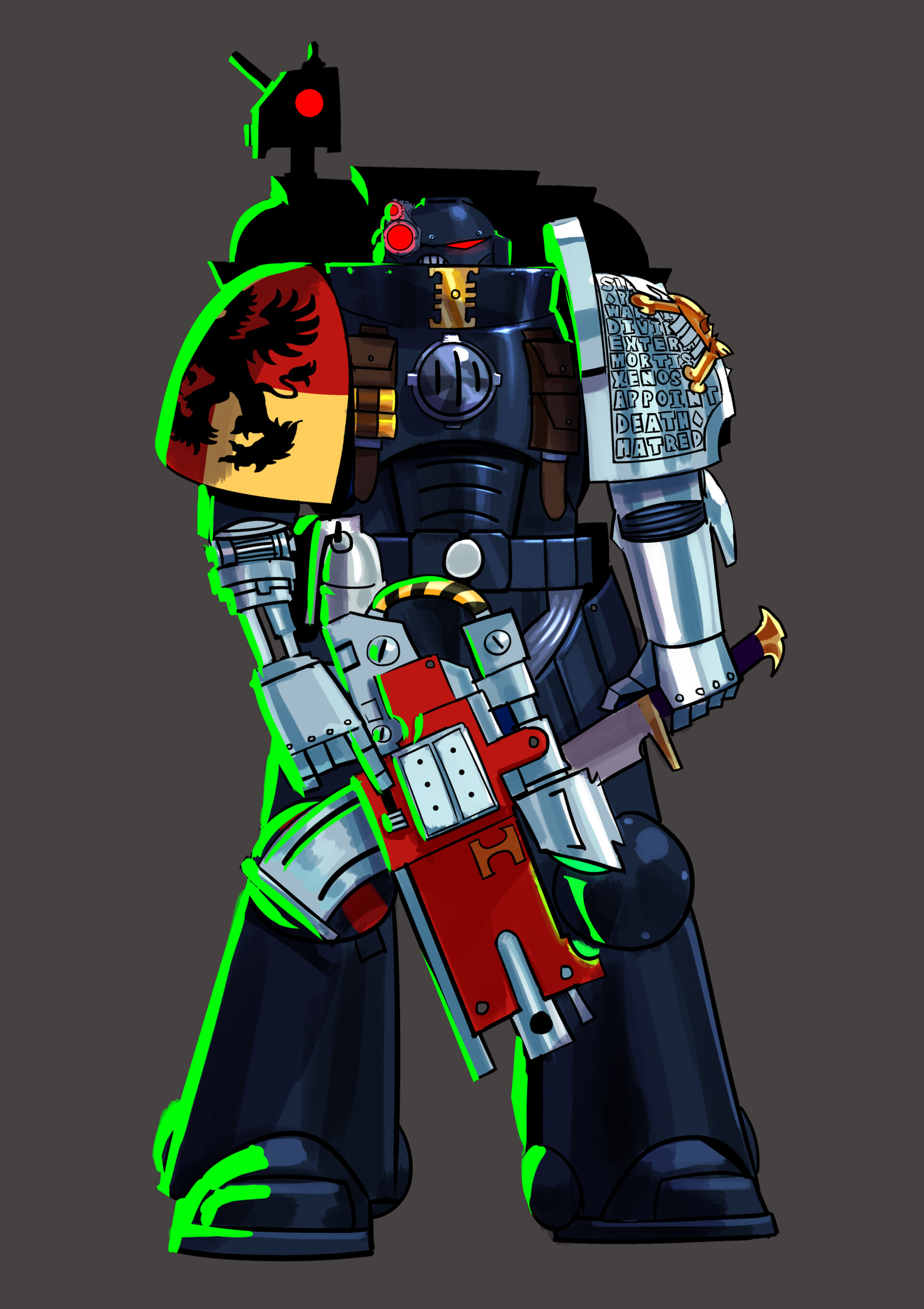 howling griffons art