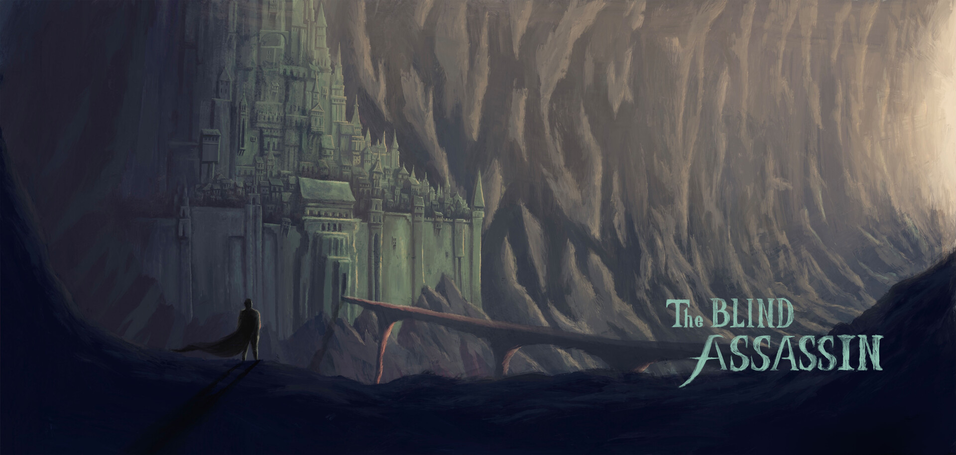 ArtStation - Poster design practice for text "the Blind Assassin"