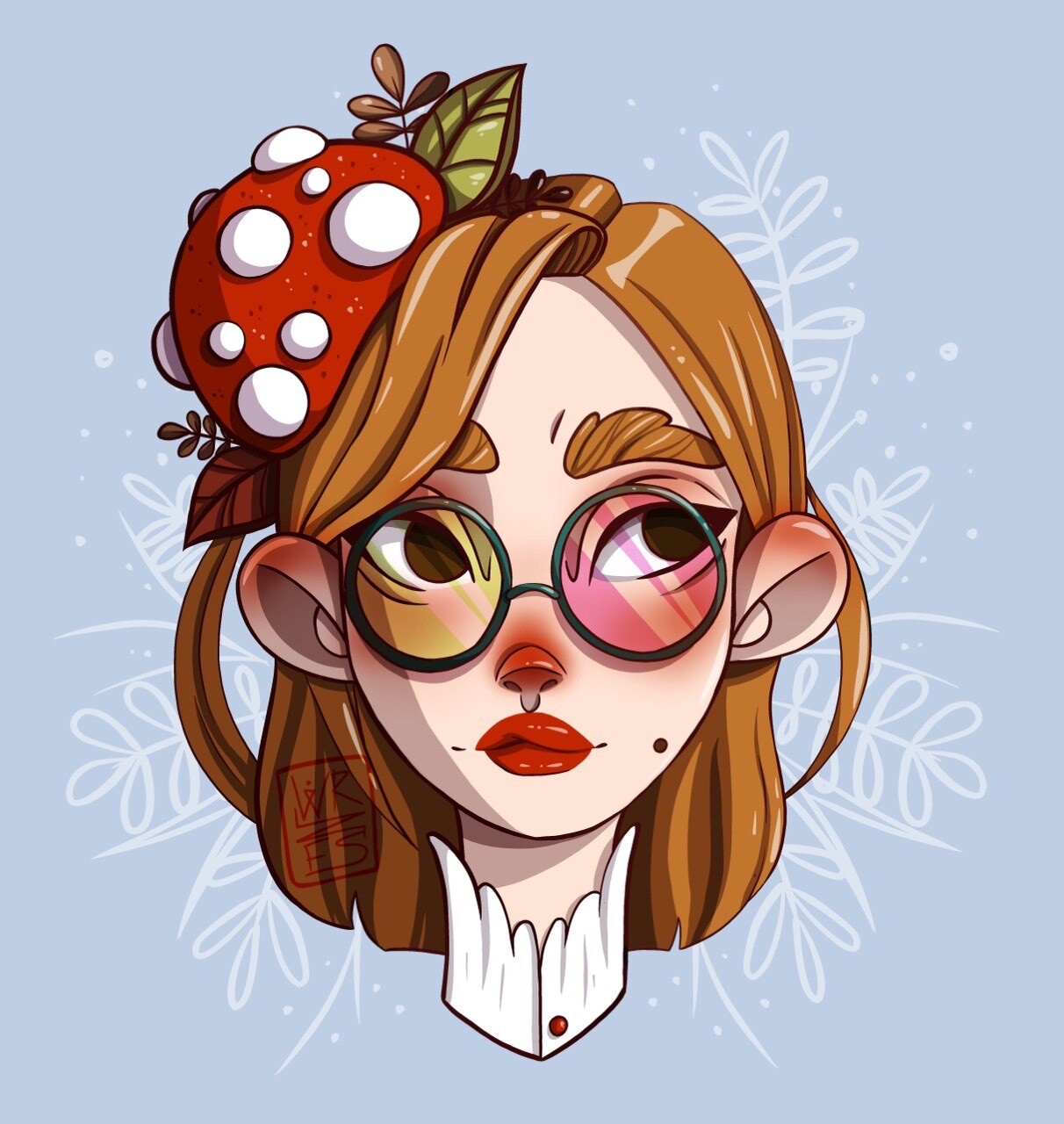 ArtStation - Self portrait for profile pic