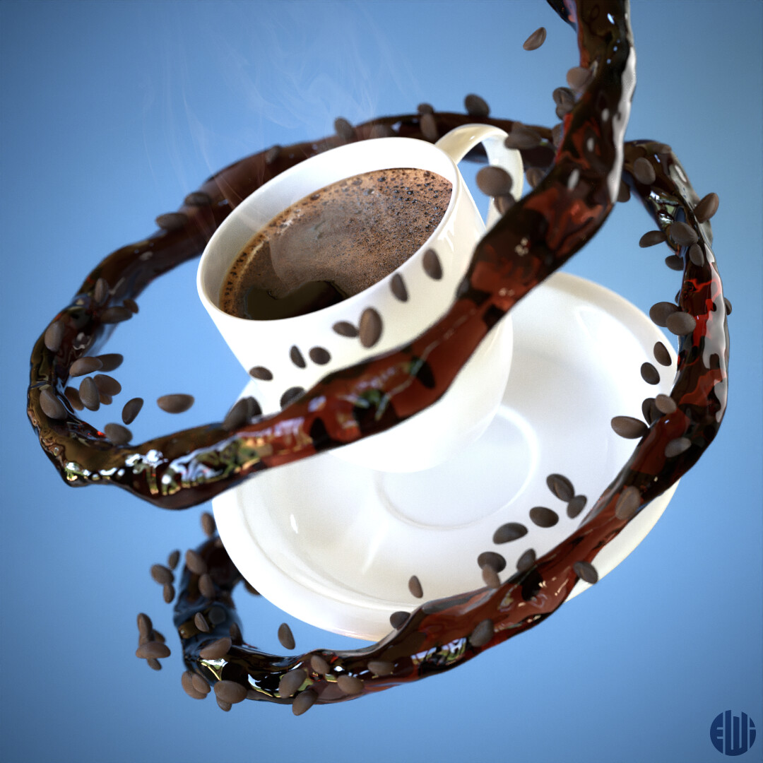 ArtStation - Coffee Vortex