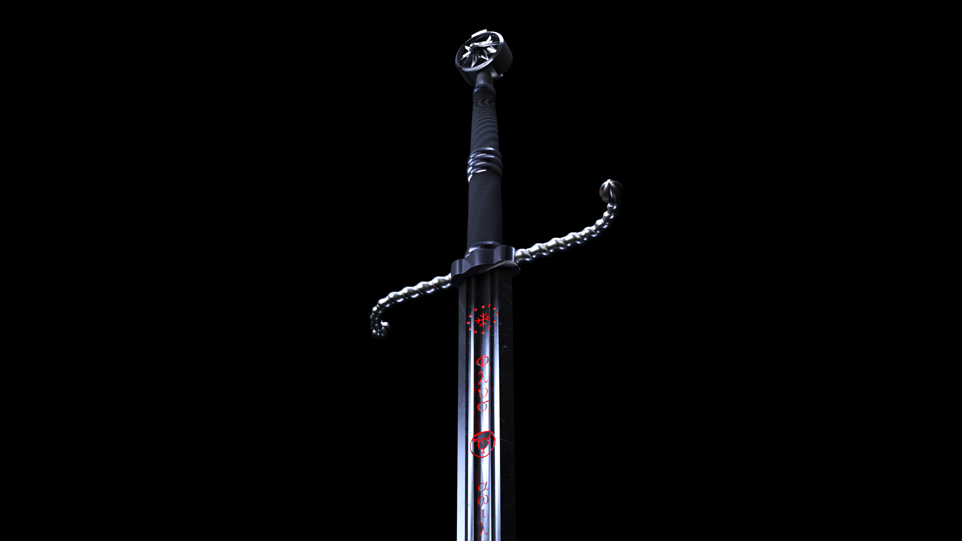 ArtStation - Mastercrafted Wolven Steel Sword | Witcher 3