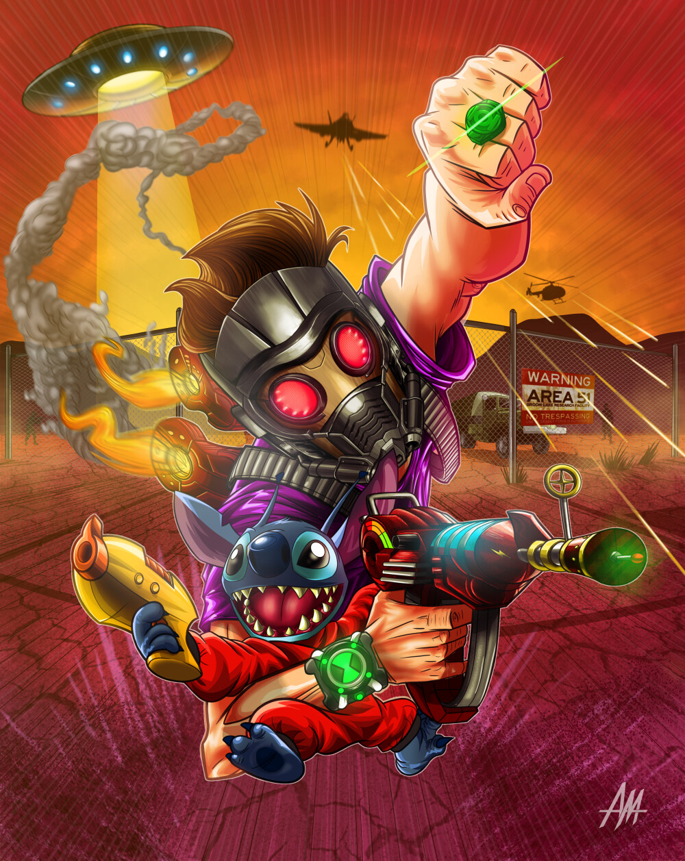 ArtStation - Escape Area 51