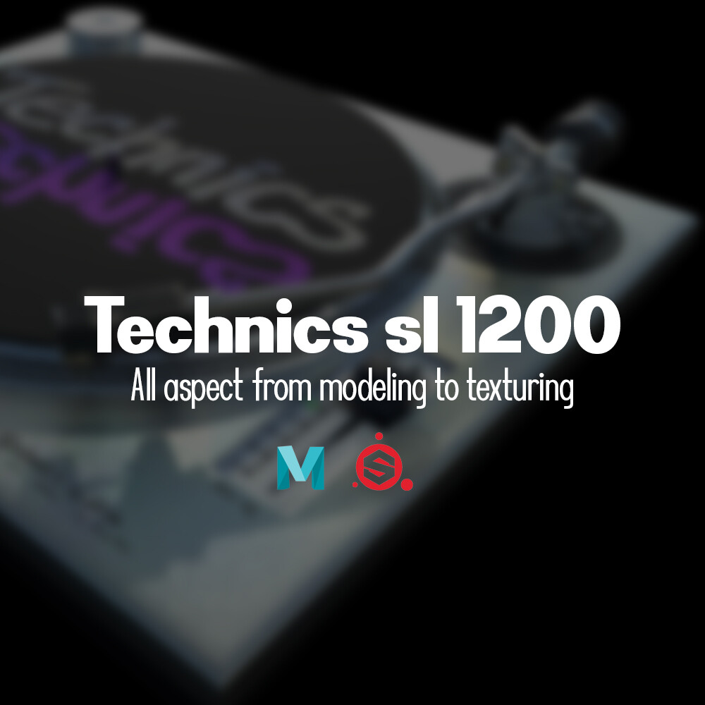 ArtStation - Platine technics SL-1200