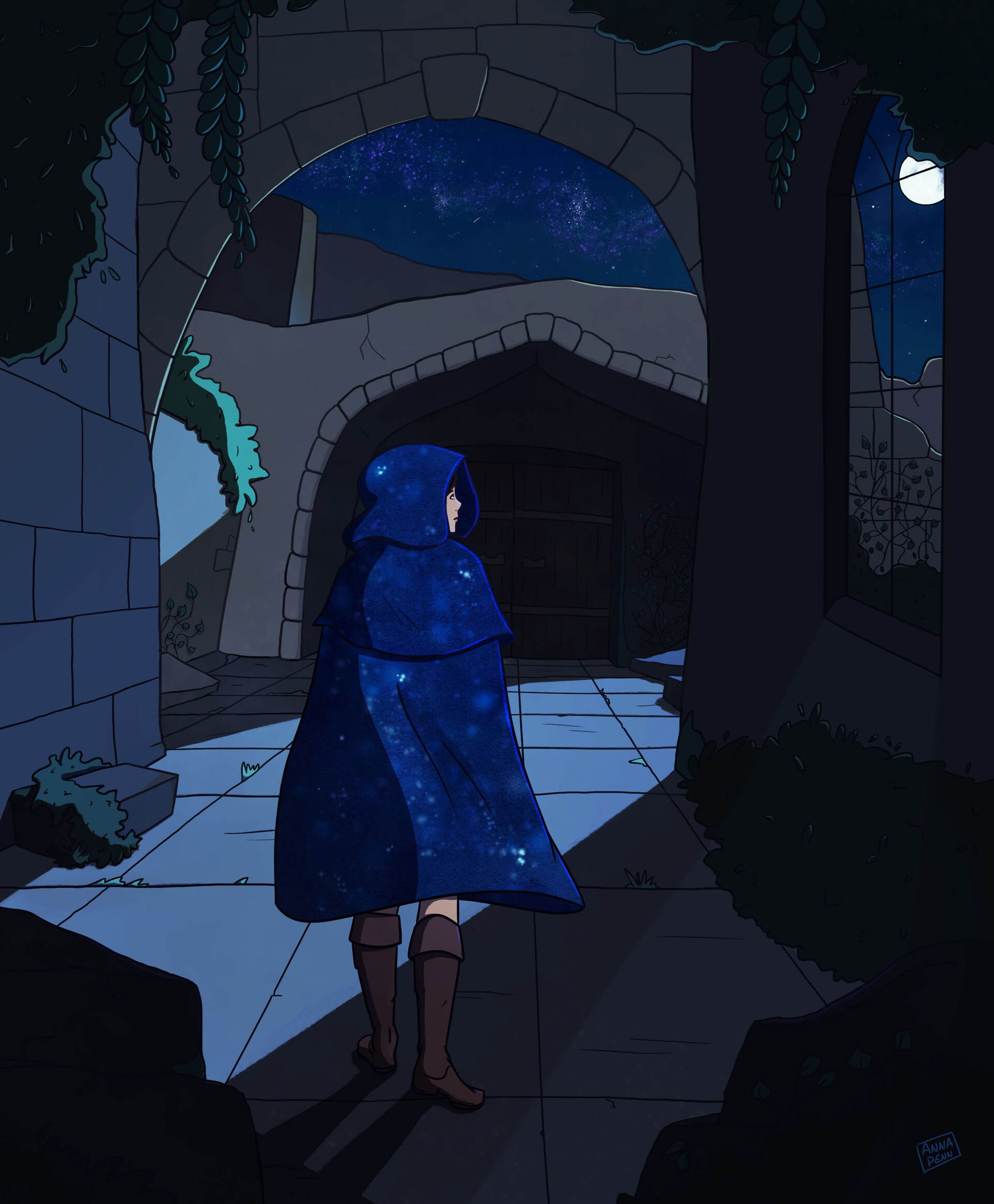 ArtStation - Starry Cloak