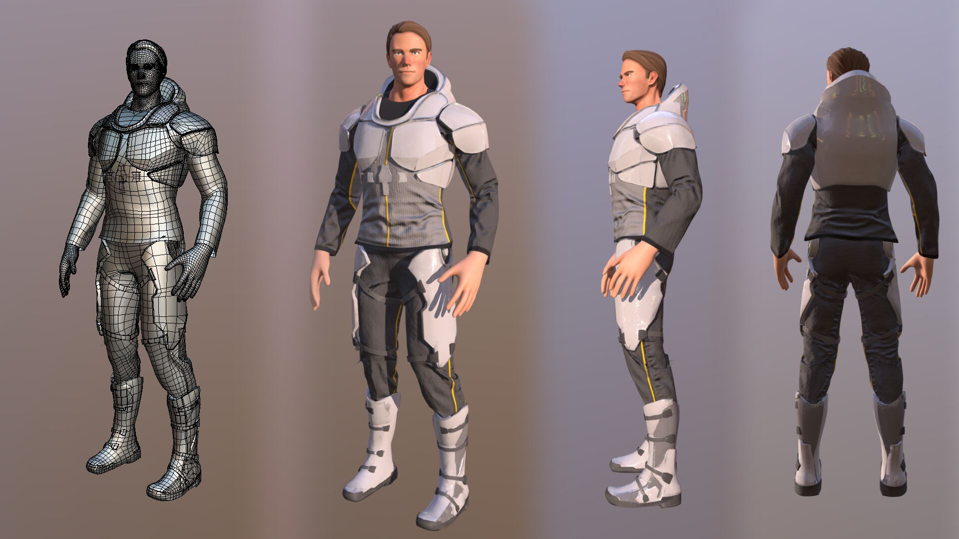 ArtStation - Sci-Fi Chara Modeling