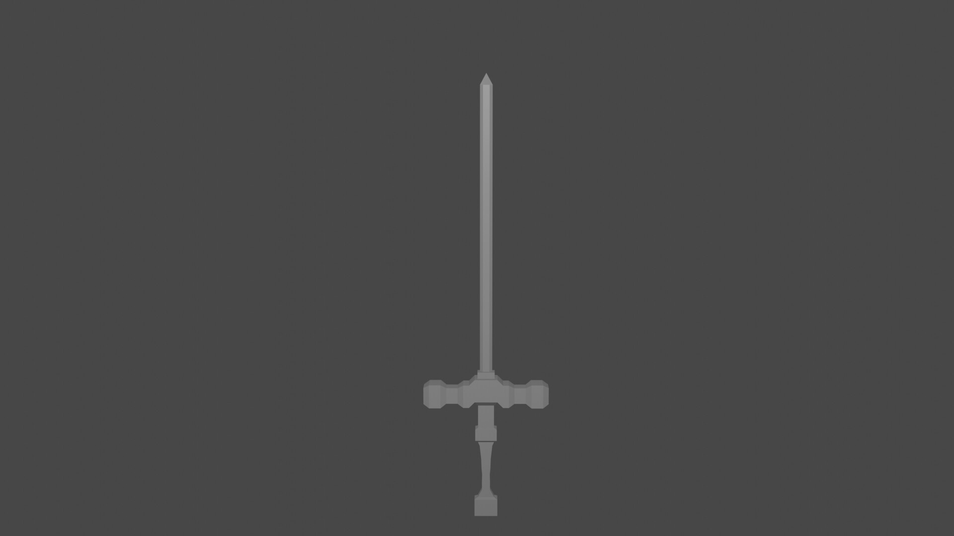 ArtStation - Low Poly Sword