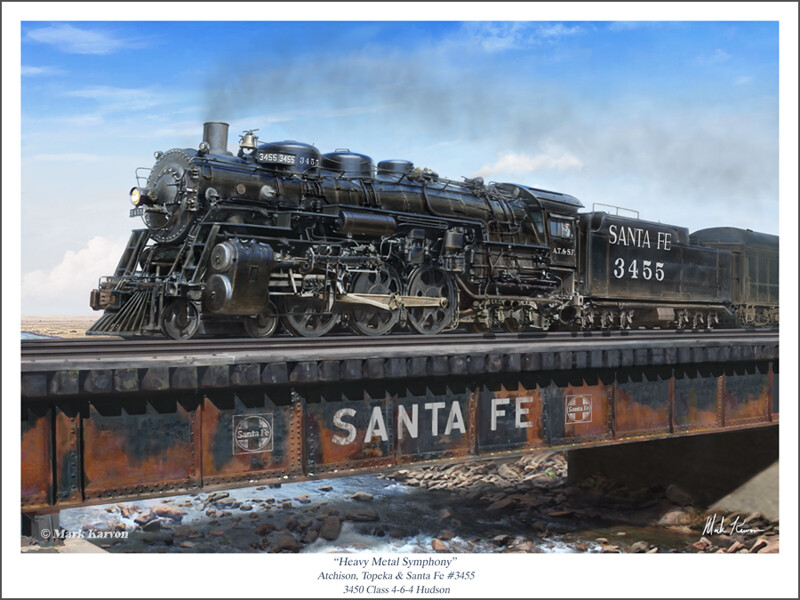 ArtStation - Atchison, Topeka & Santa Fe #3455