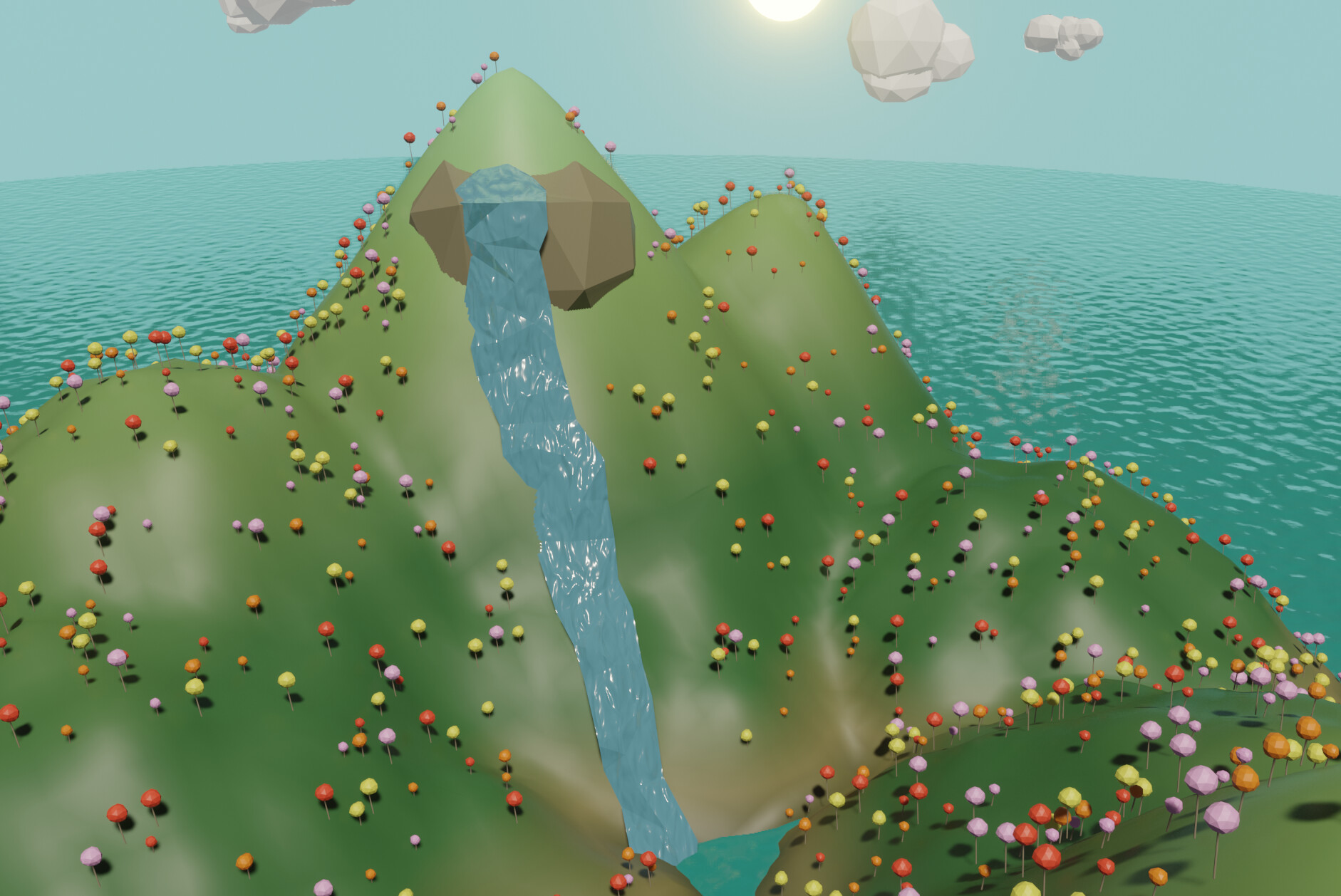 Max Curtiss - MI247 Project 2: Low-poly Environment - (Lorax Themed)