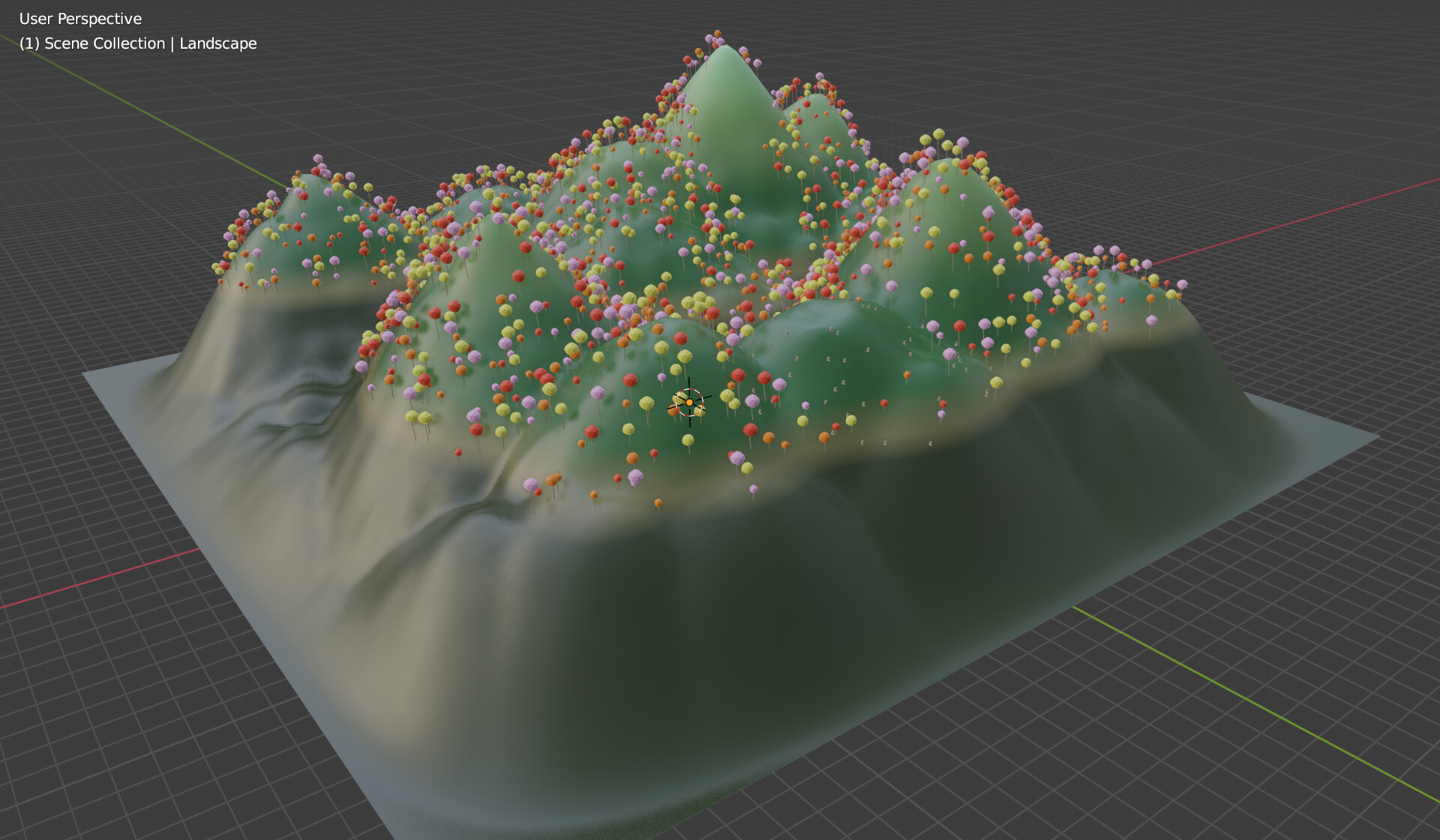 Max Curtiss - MI247 Project 2: Low-poly Environment - (Lorax Themed)