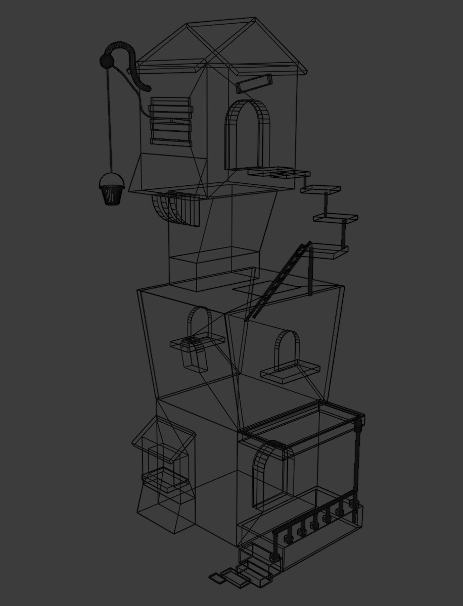 Max Curtiss - MI247 Project 2: Low-poly Environment - (Lorax Themed)