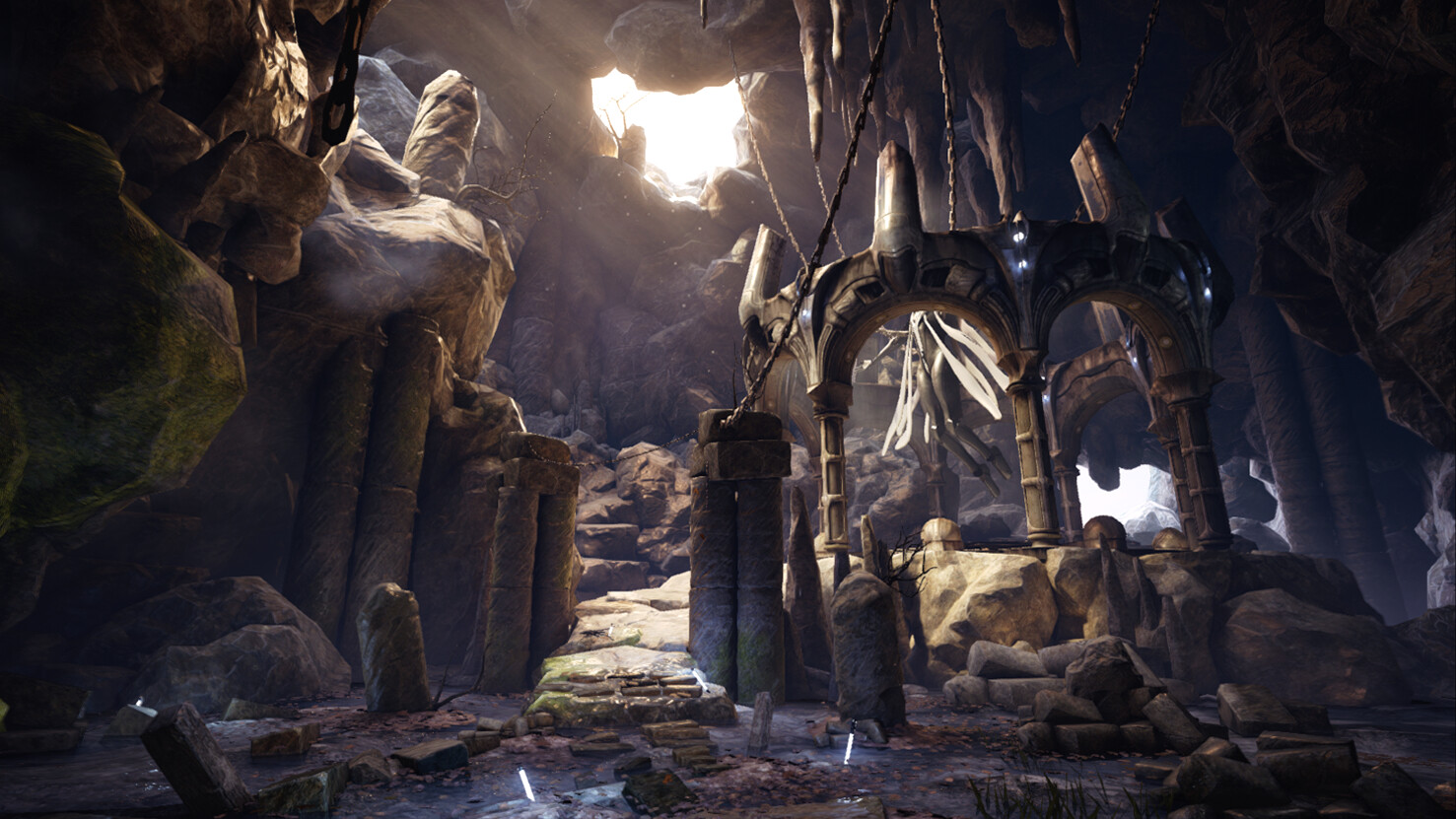 ArtStation - "Soul Cave" - Relight