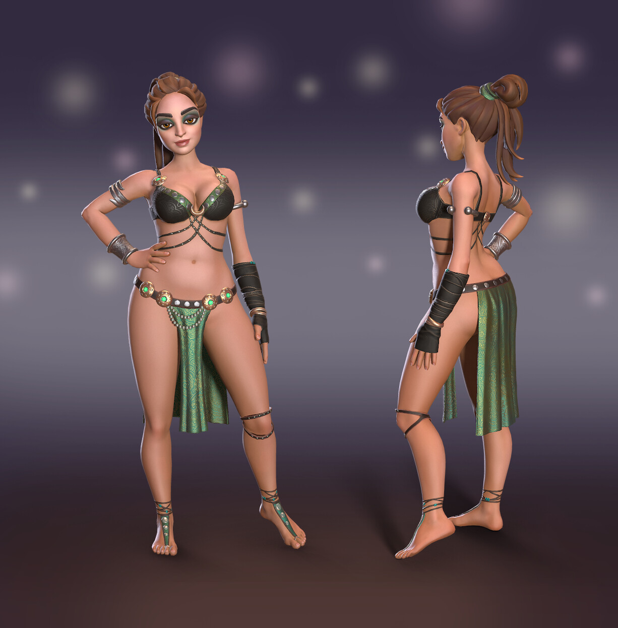 ArtStation - Belly dancer