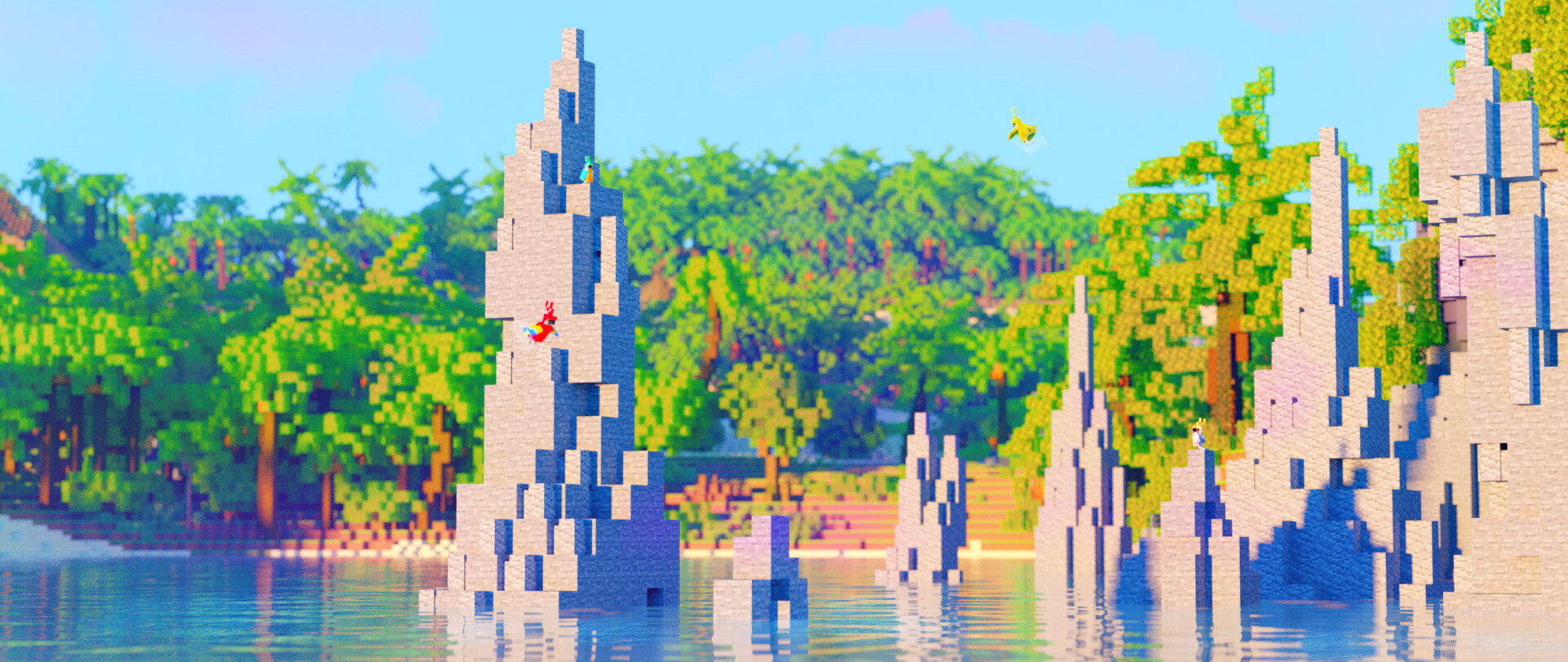 ArtStation - Warm Days / Minecraft